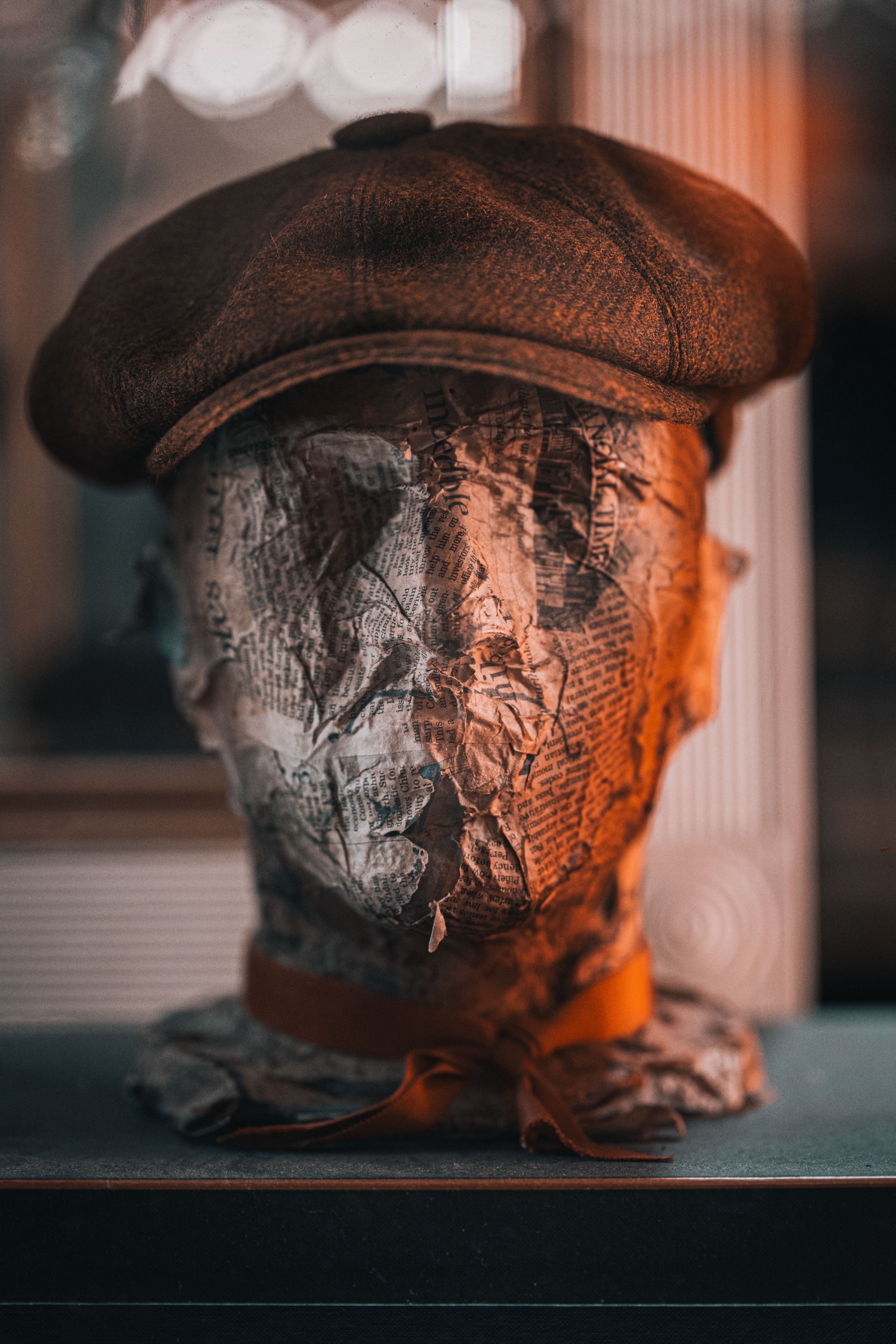 Close-up of Mannequin Head with a Cap on Display · Free Stock Photo