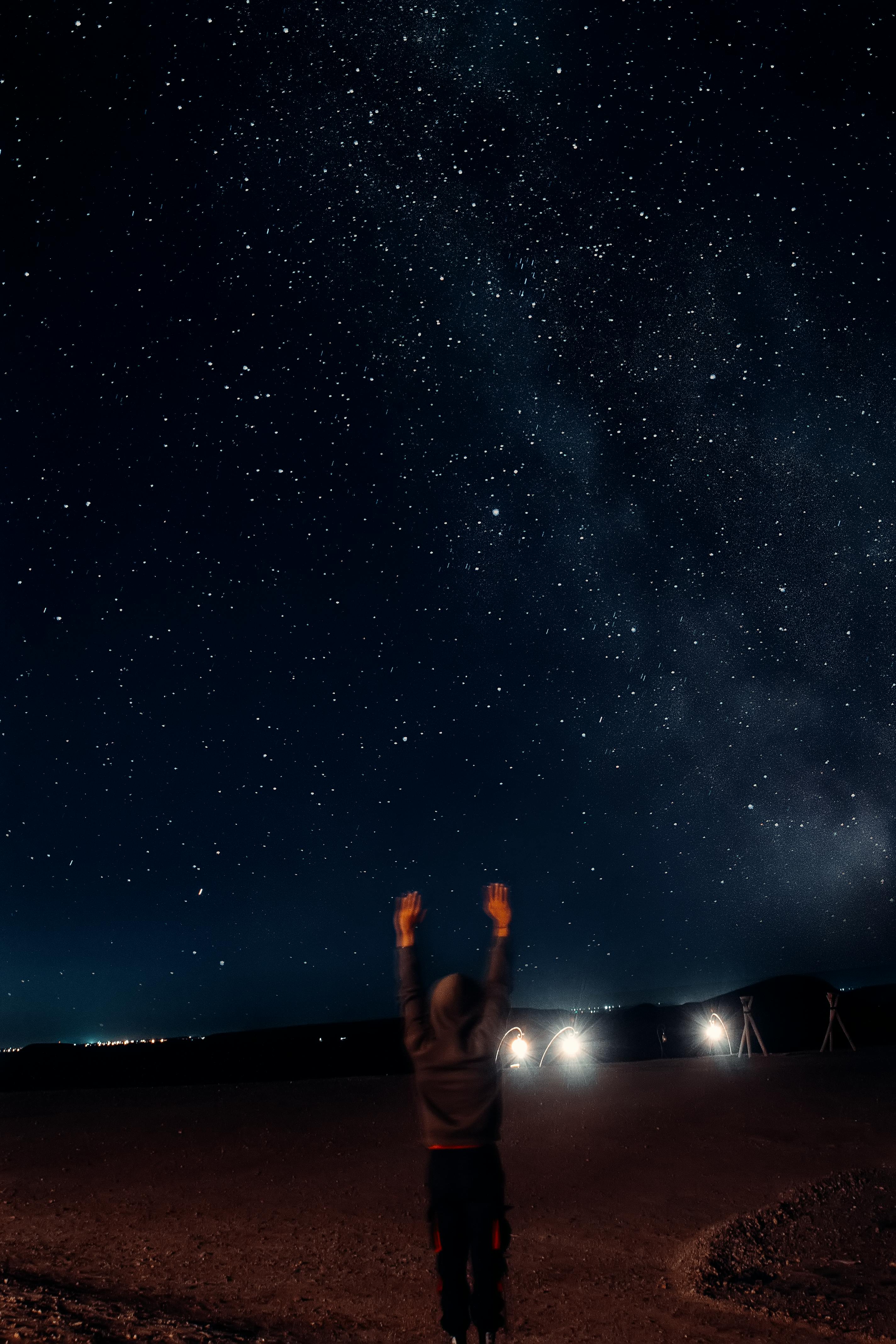 Stars on Night Sky · Free Stock Photo