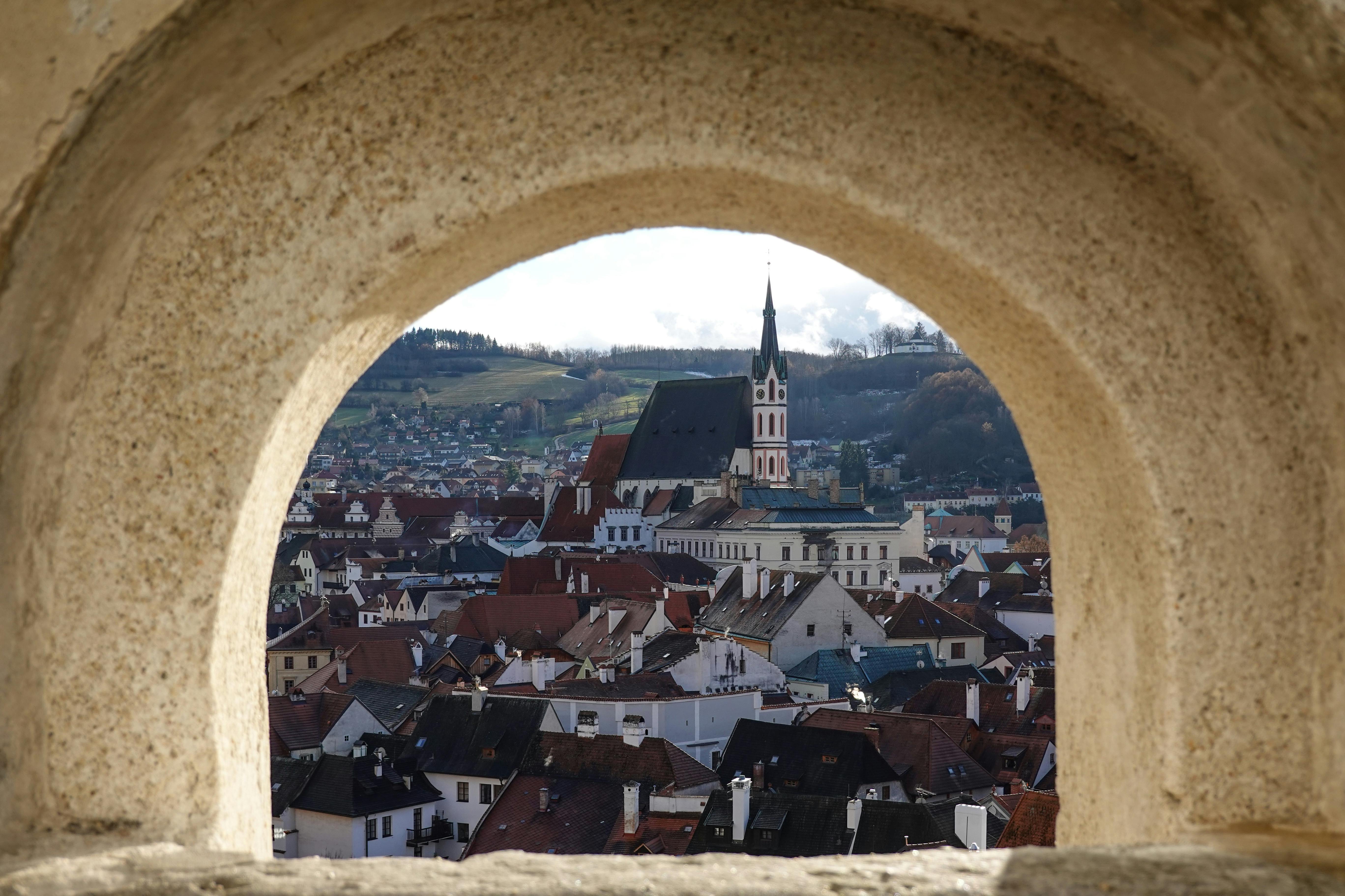 Church Tower behind Buildings in Midyat in Turkey · Free Stock Photo
