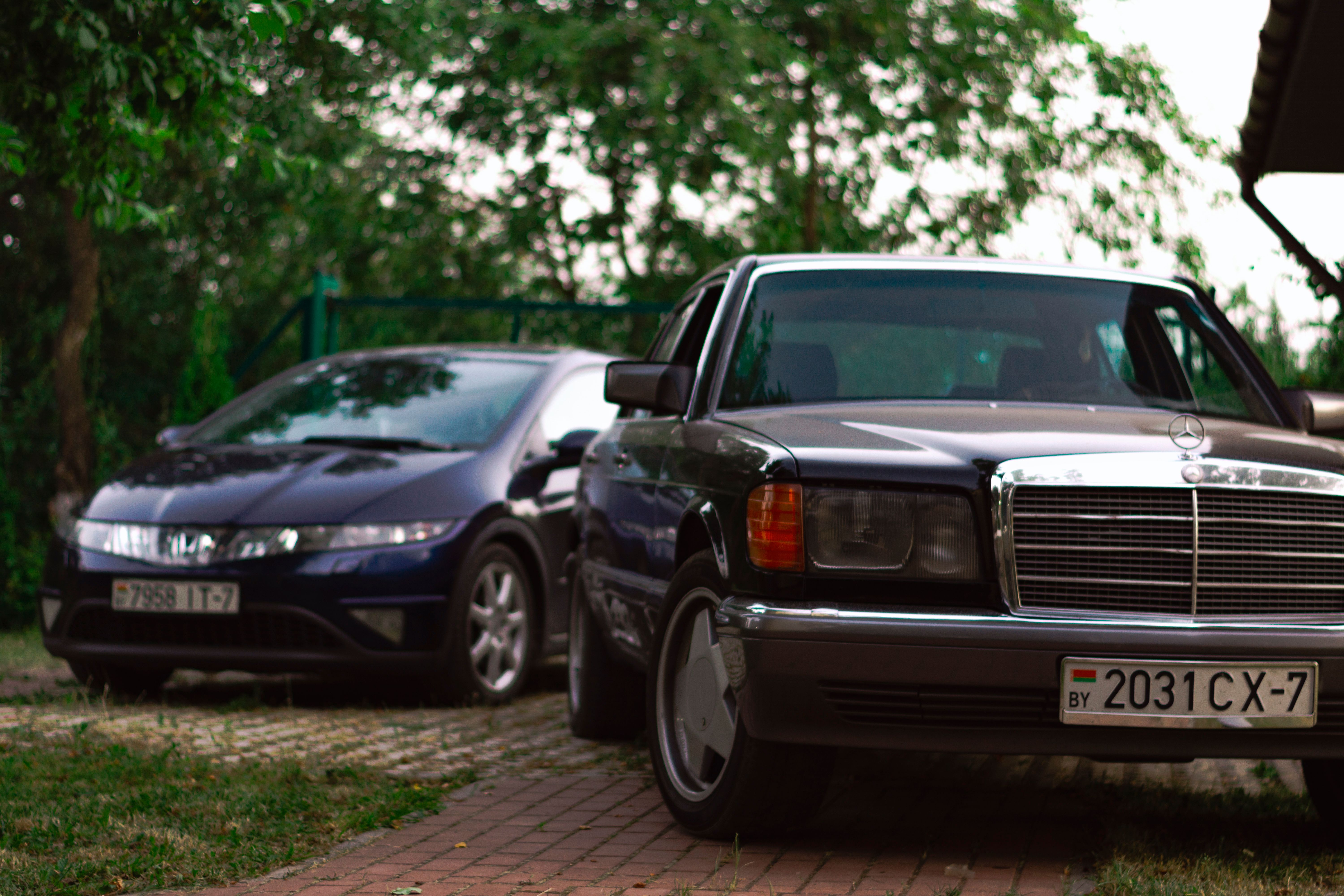 View of Two Cars · Free Stock Photo