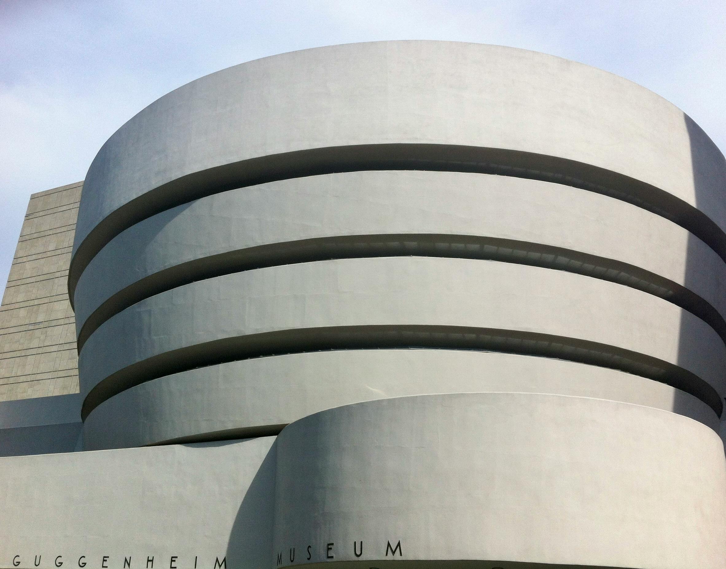 Facade of the Guggenheim Museum in New York City, New York, USA · Free ...