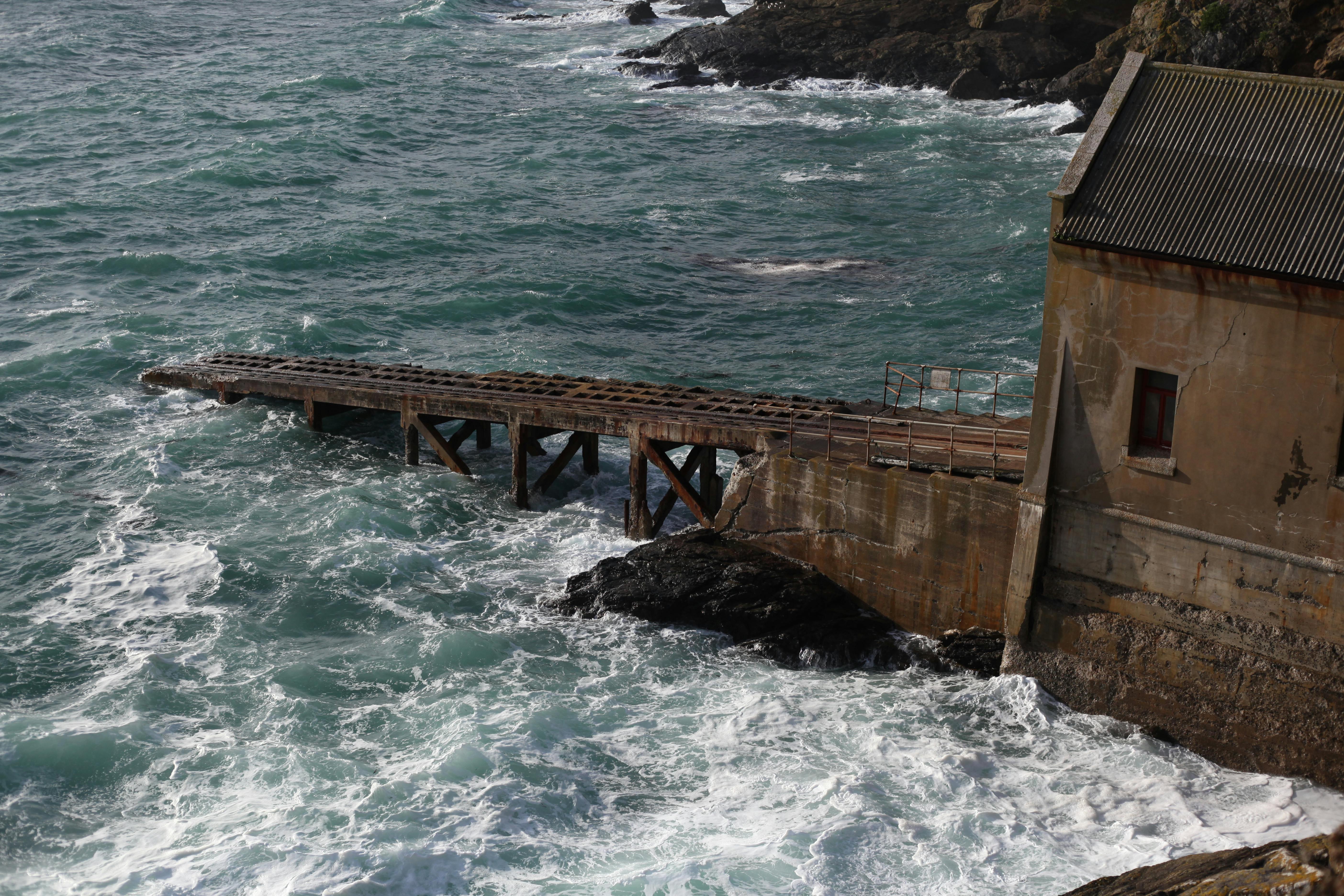 Aerial View of Polpeor Cove, Cornwall, England, UK · Free Stock Photo