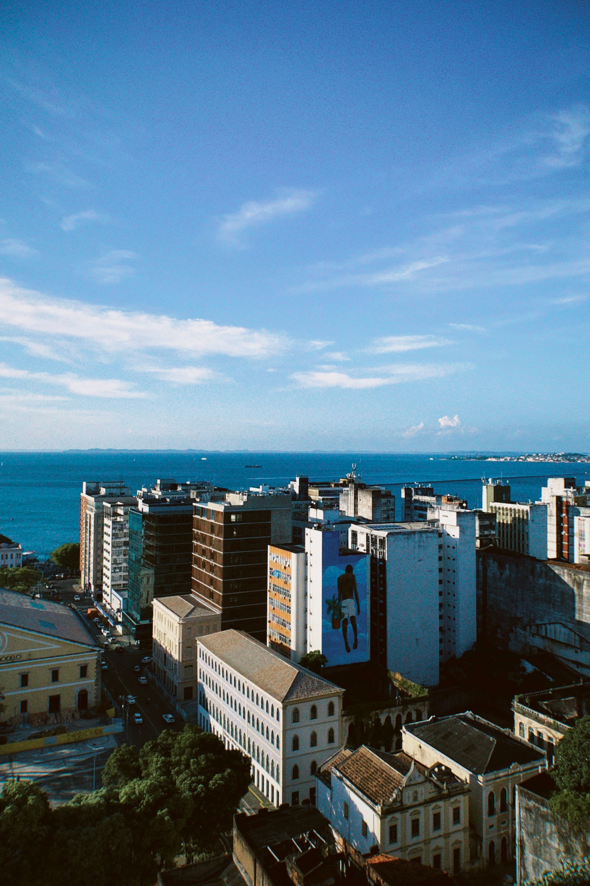 Blurred View on City through Window · Free Stock Photo