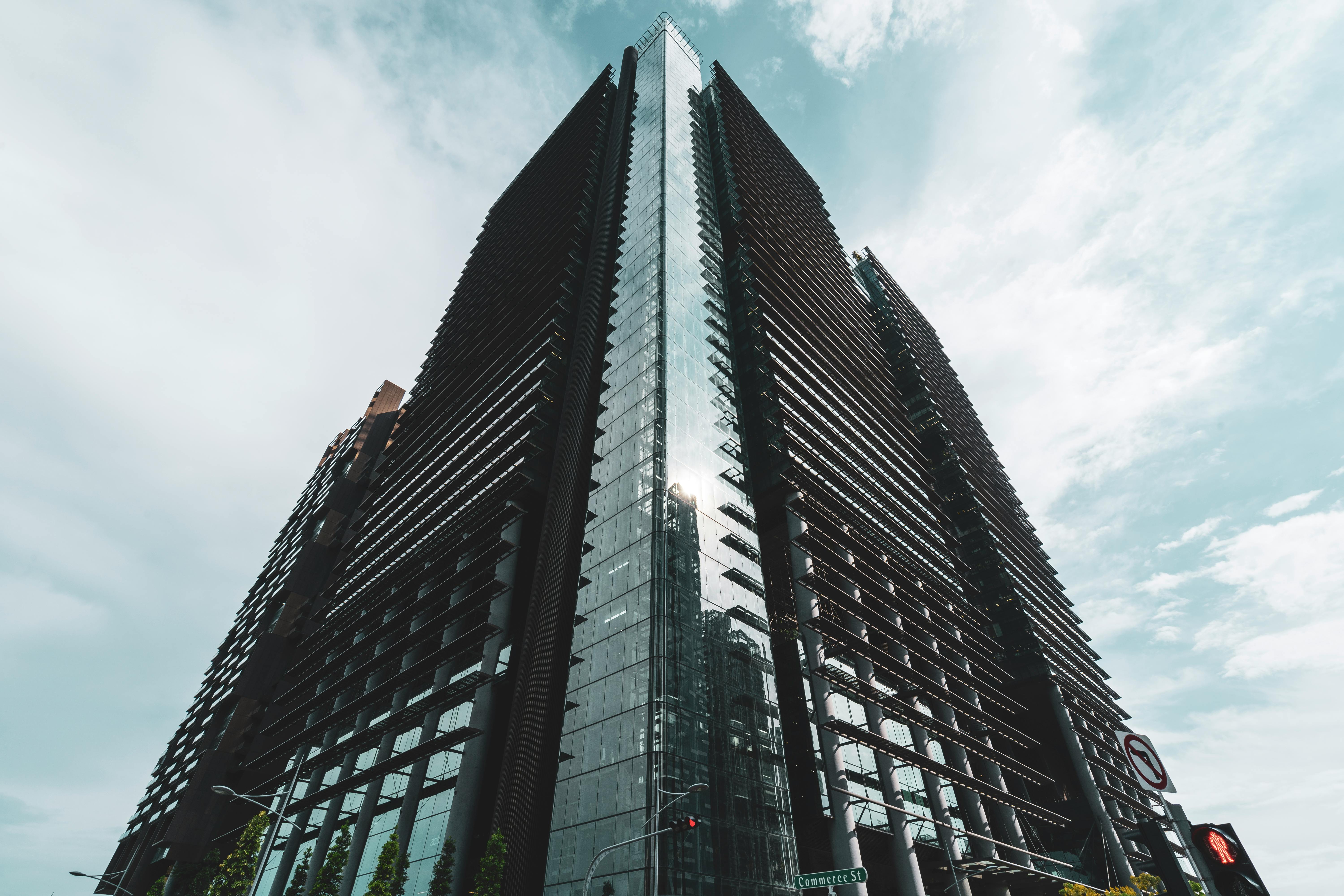 Low Angle Photography Of High Rise Buildings · Free Stock Photo