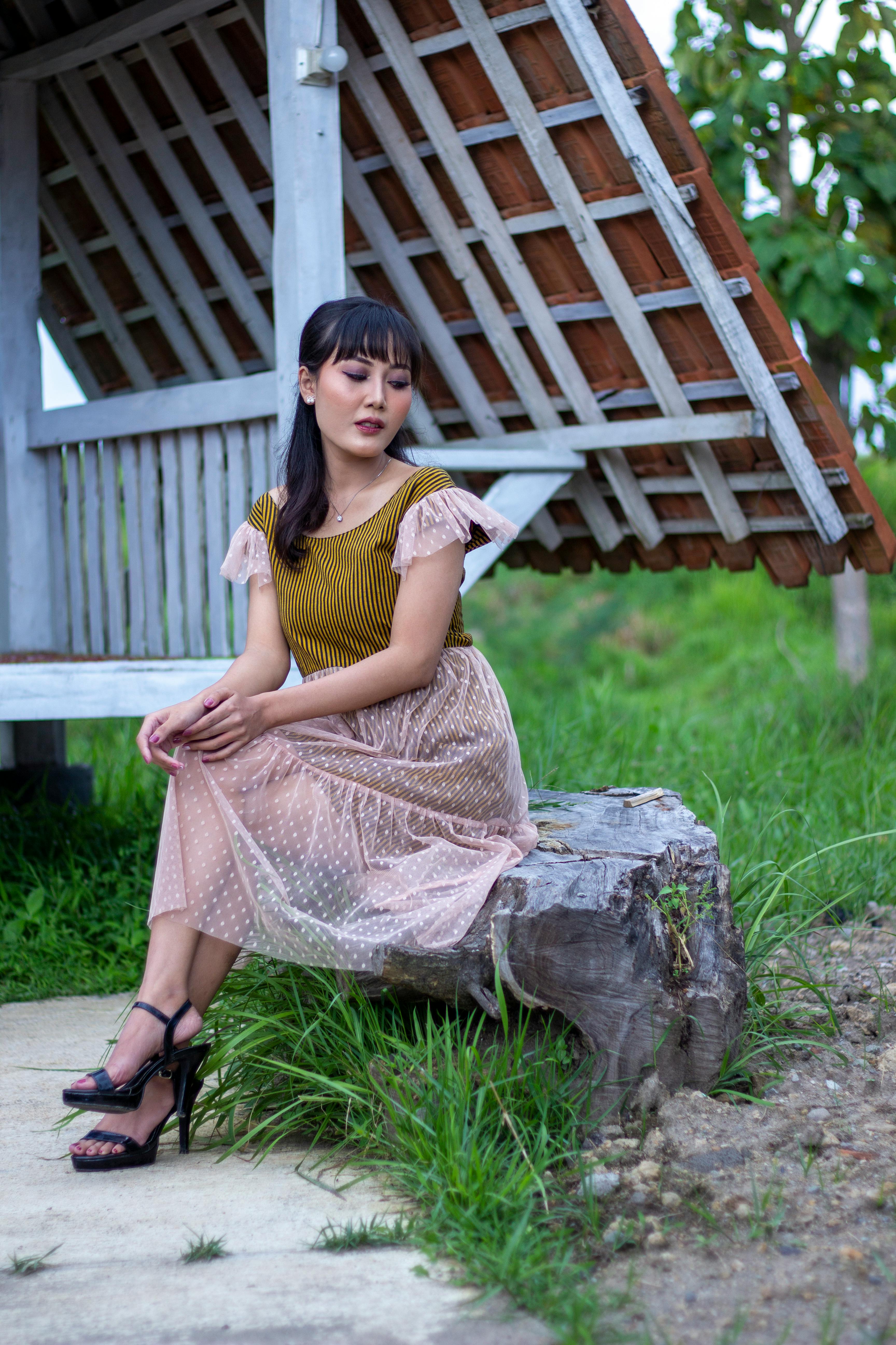 Woman in Traditional Dress · Free Stock Photo