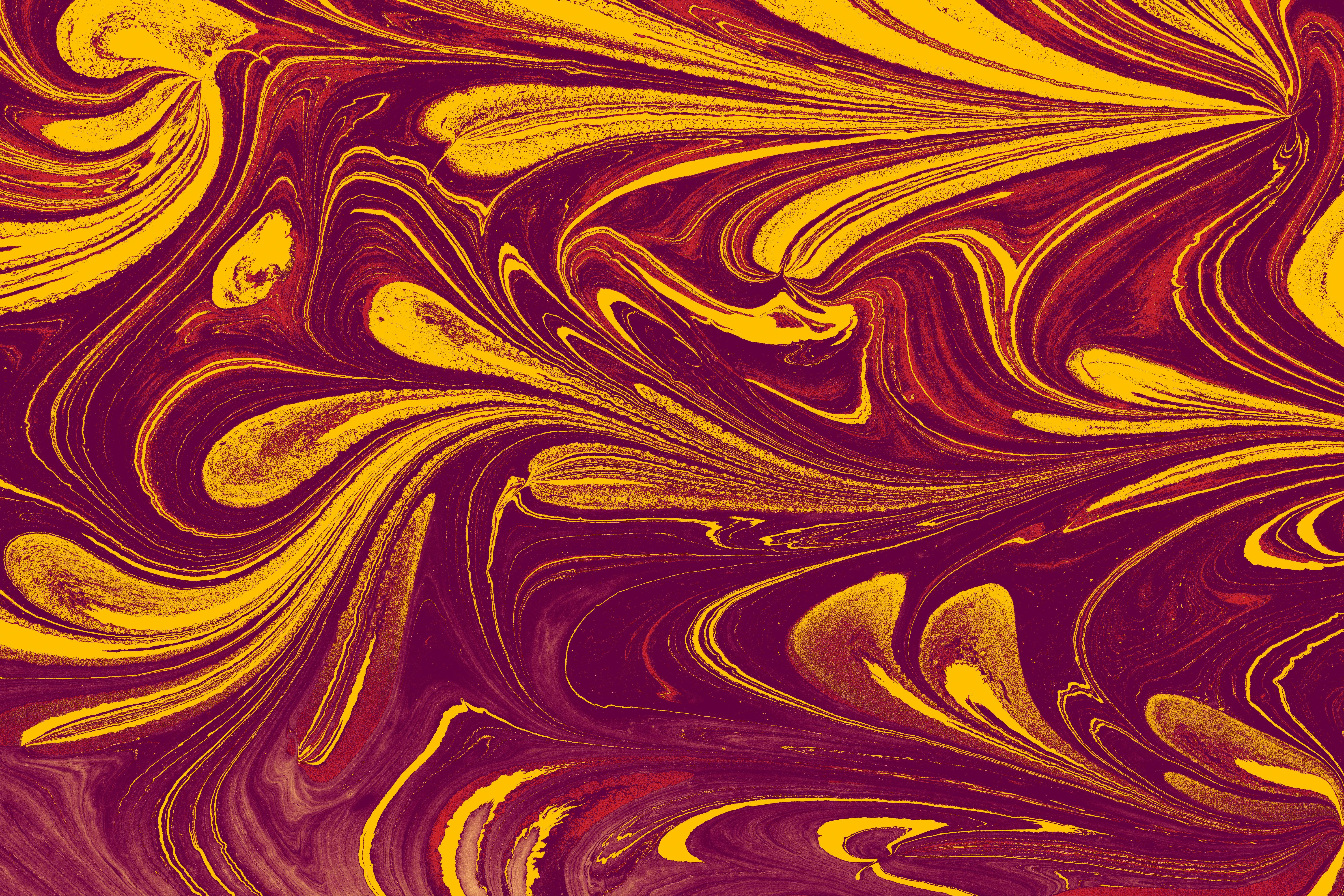 Abstract Warm Painting · Free Stock Photo