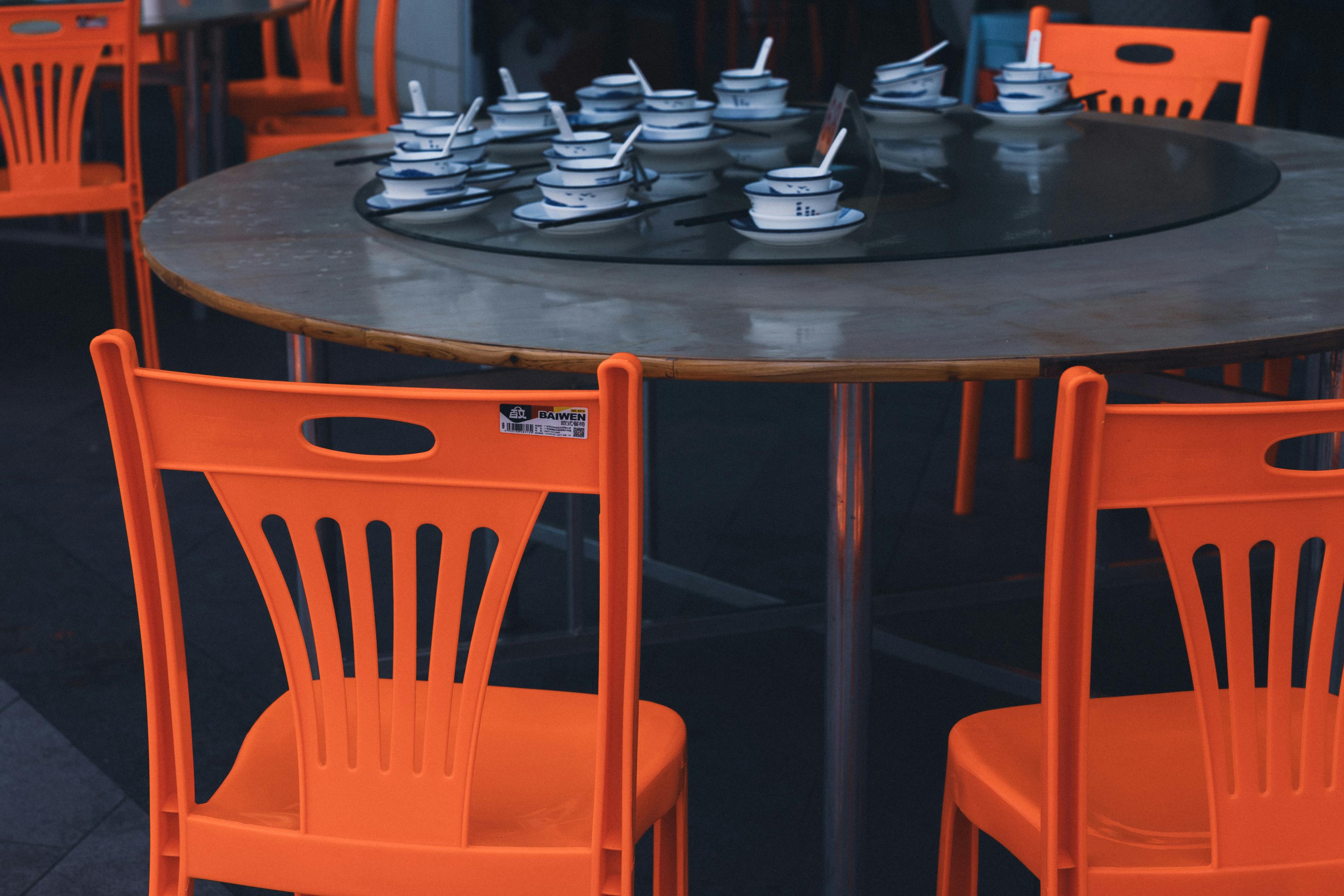 Traditional Tableware on Table in Restaurant · Free Stock Photo