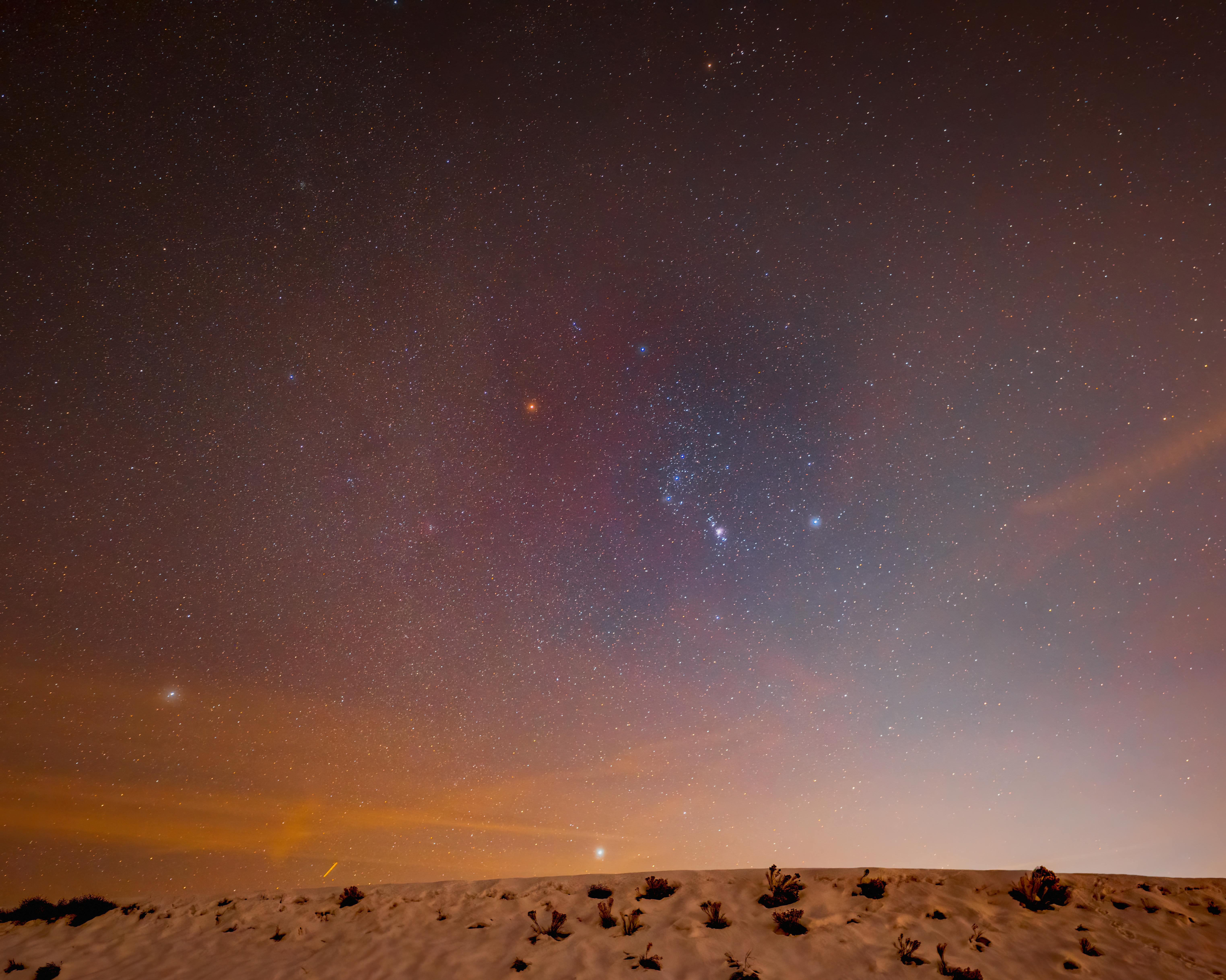 Night Sky with Stars · Free Stock Photo