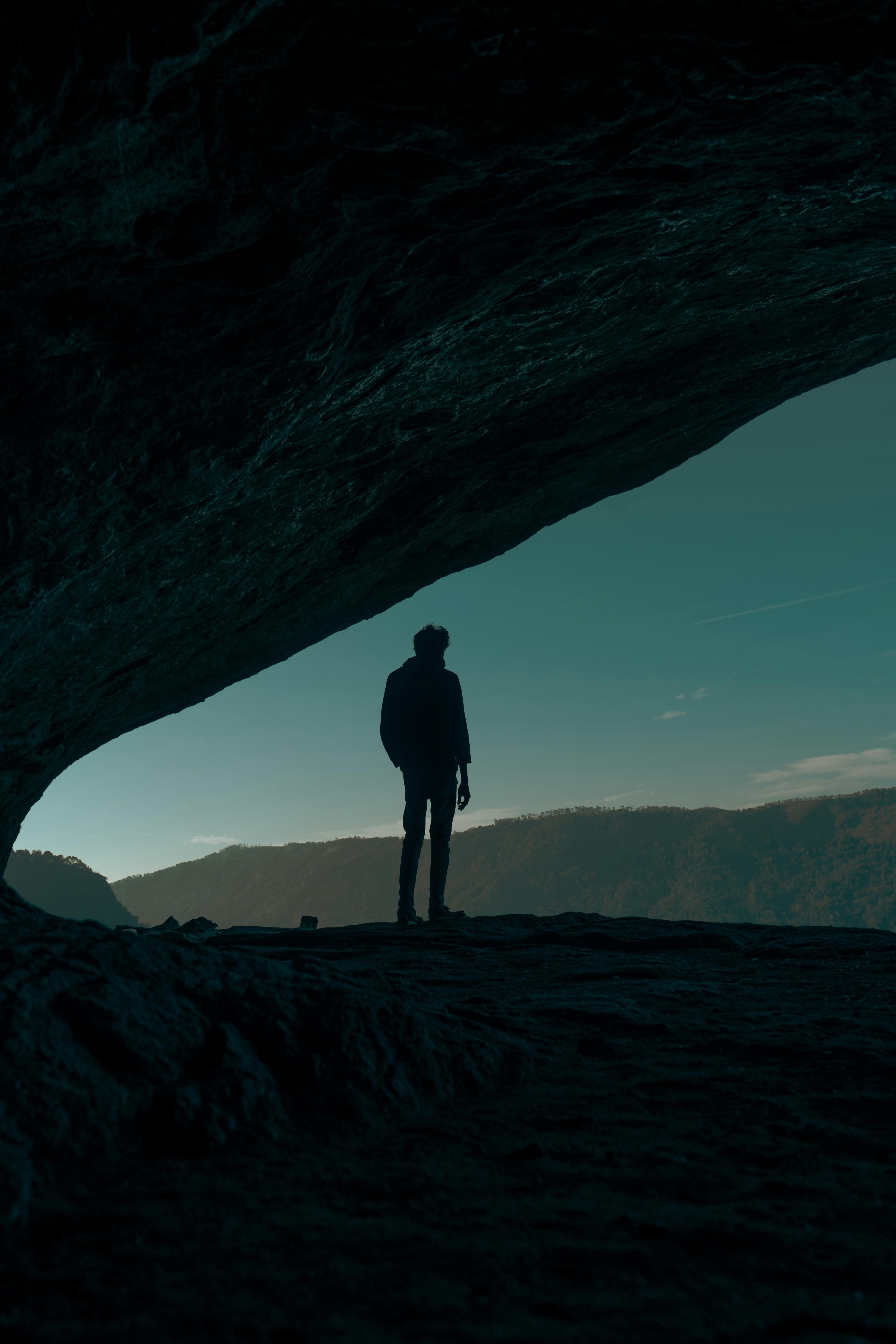 Silhouette of a Man · Free Stock Photo