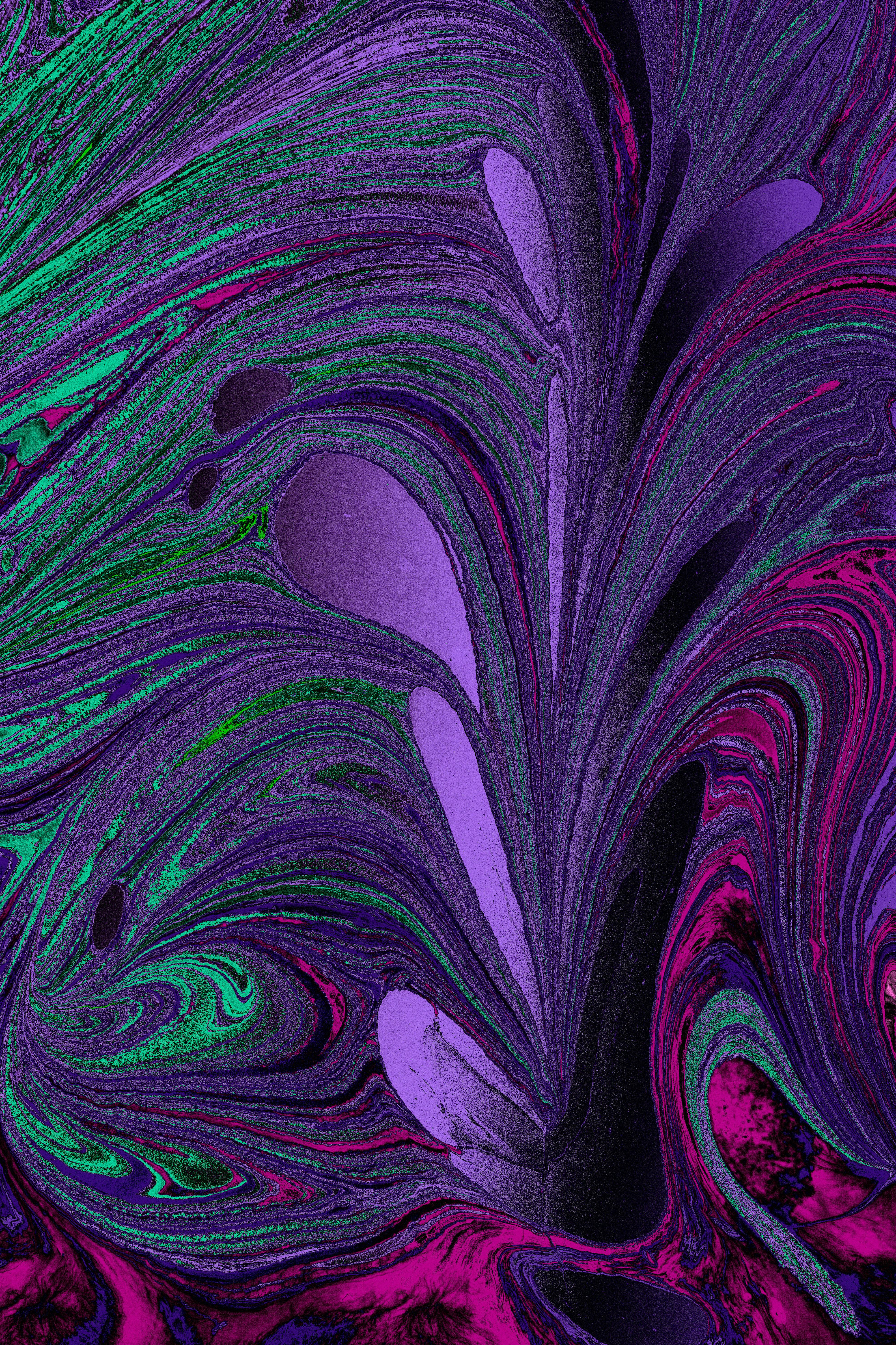 Purple Abstract Sand Drawing · Free Stock Photo