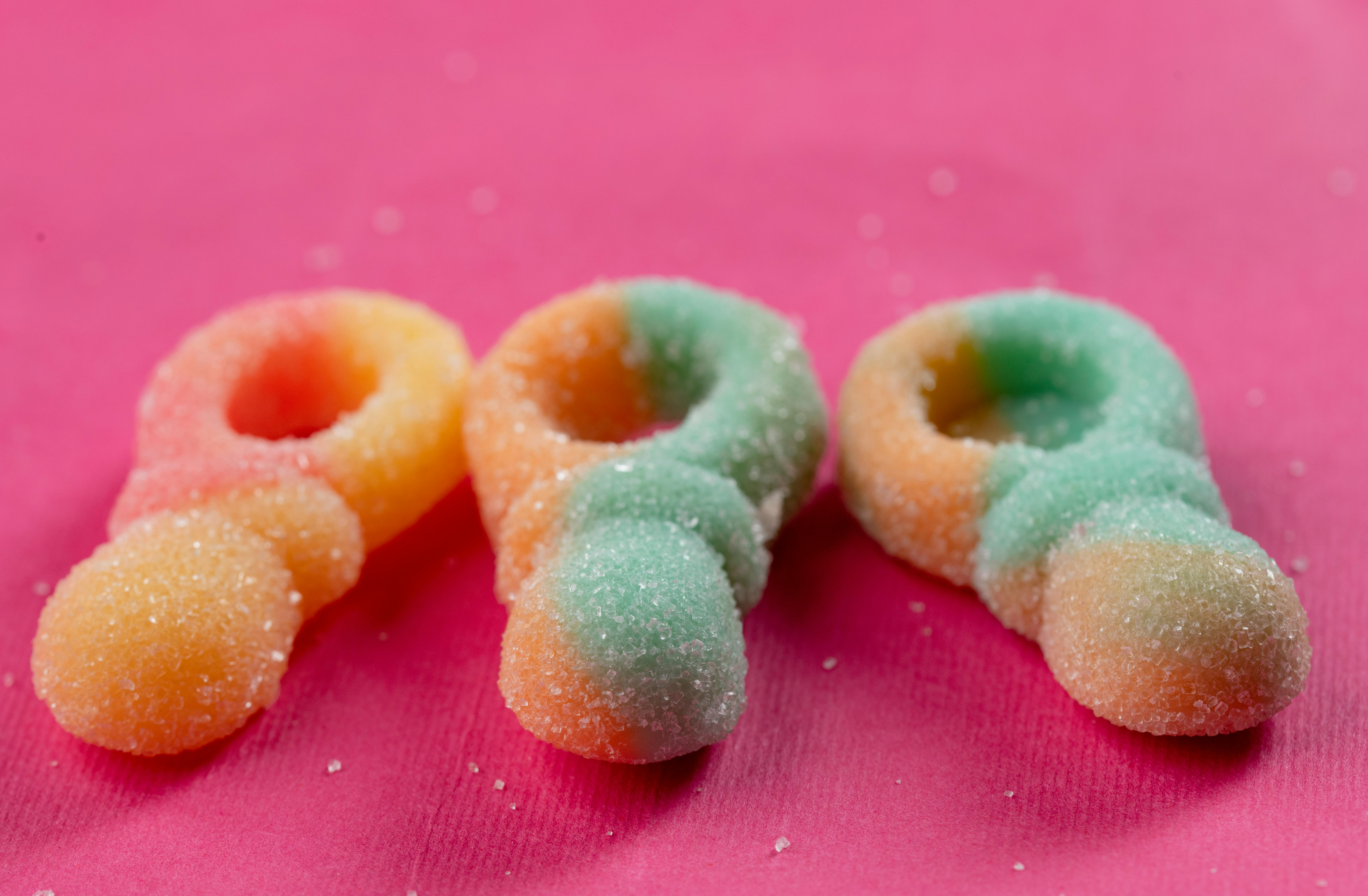 Pink Yellow Green and Orange Candies · Free Stock Photo