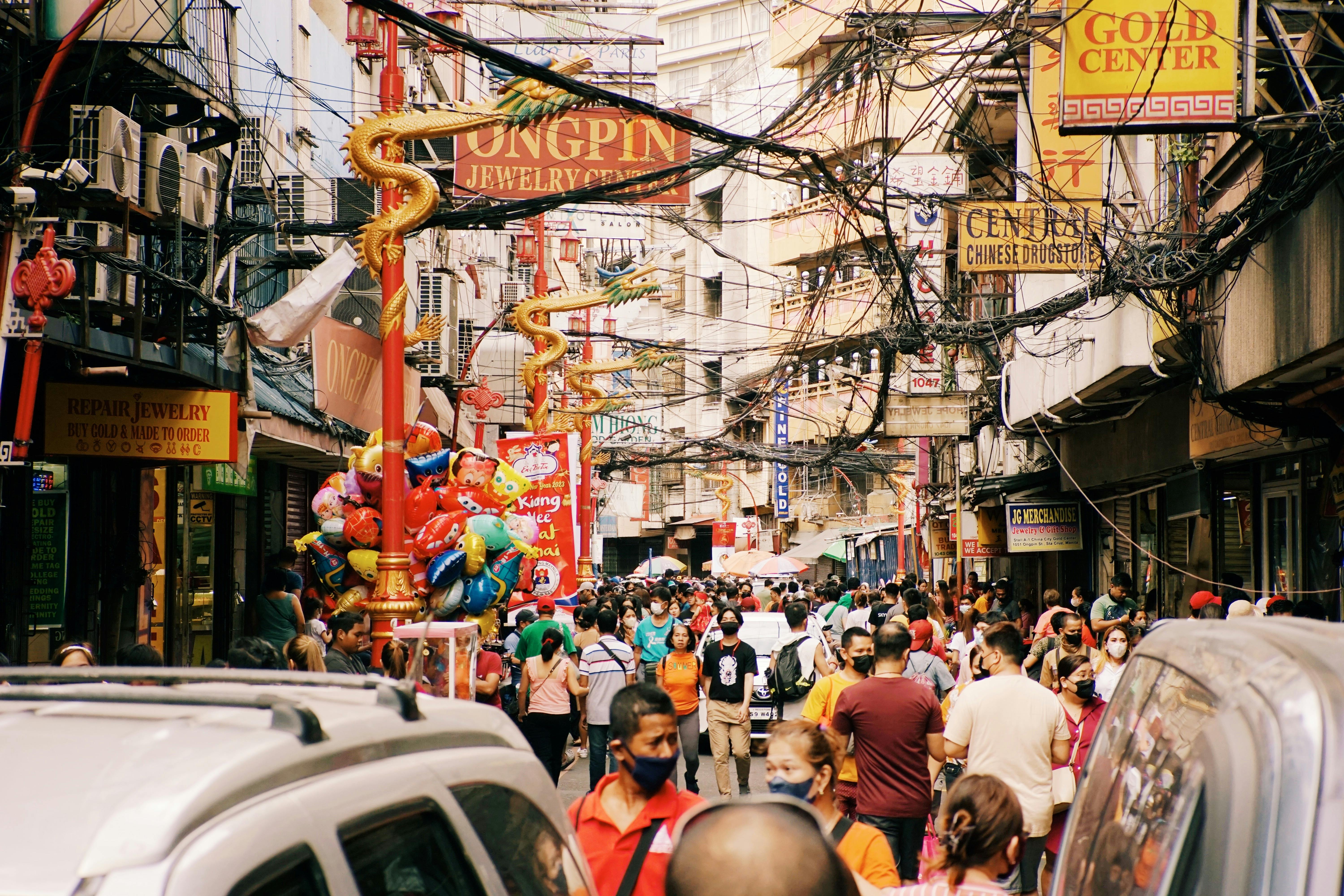Photo of People Walking on Street · Free Stock Photo