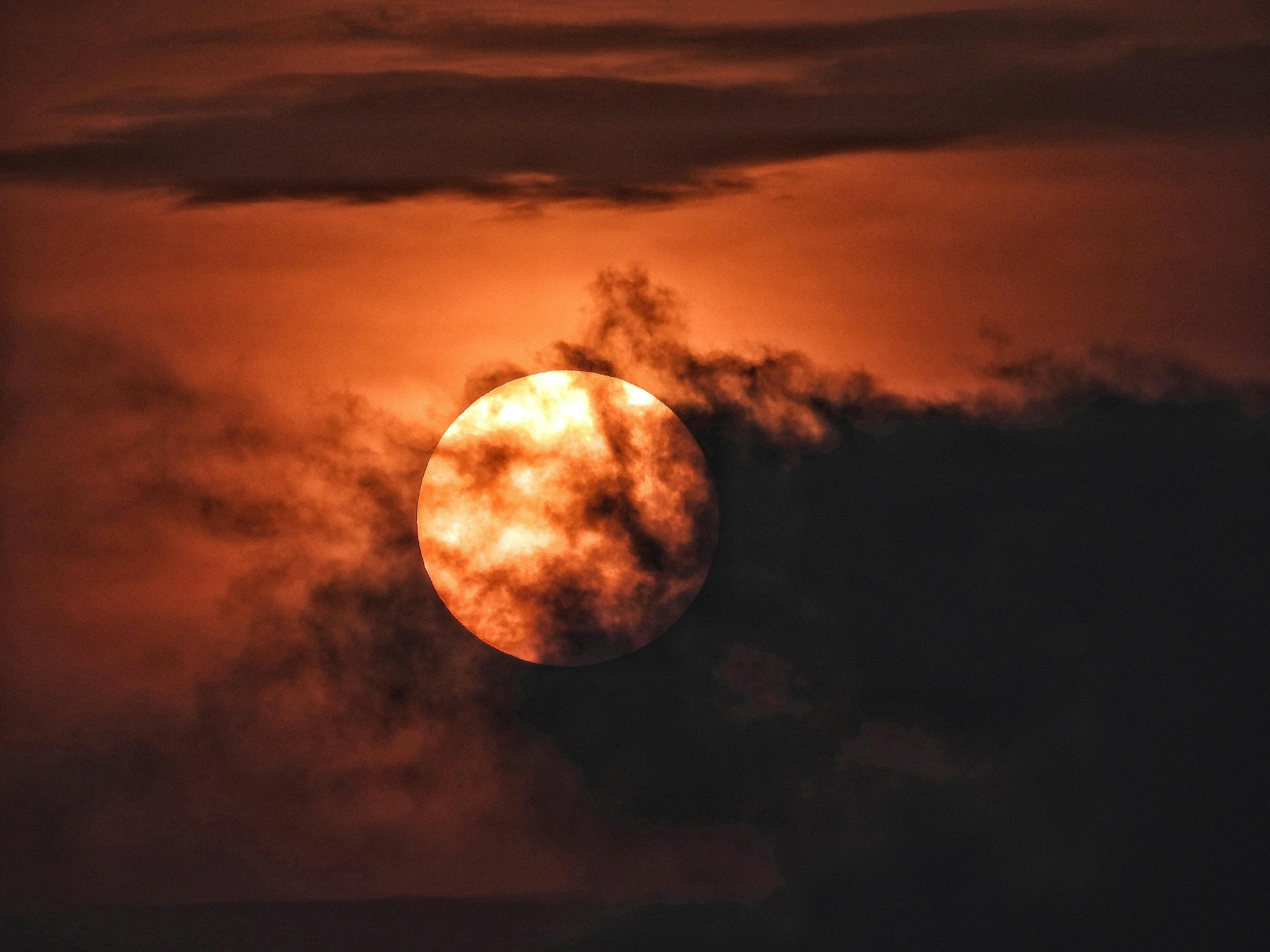 Red Clouds during Sunset · Free Stock Photo