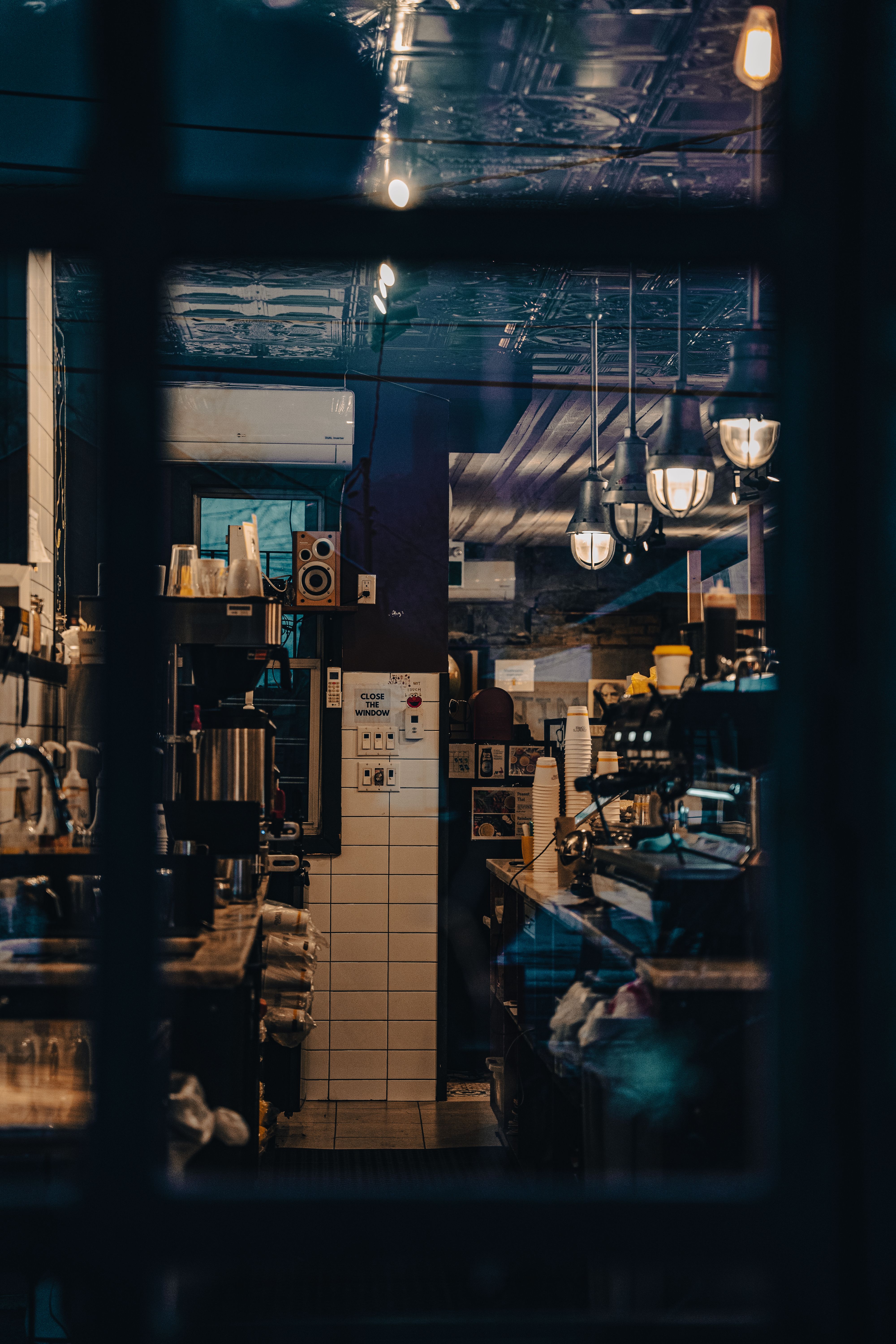 Photo of an Empty Kitchen in a Cafe · Free Stock Photo