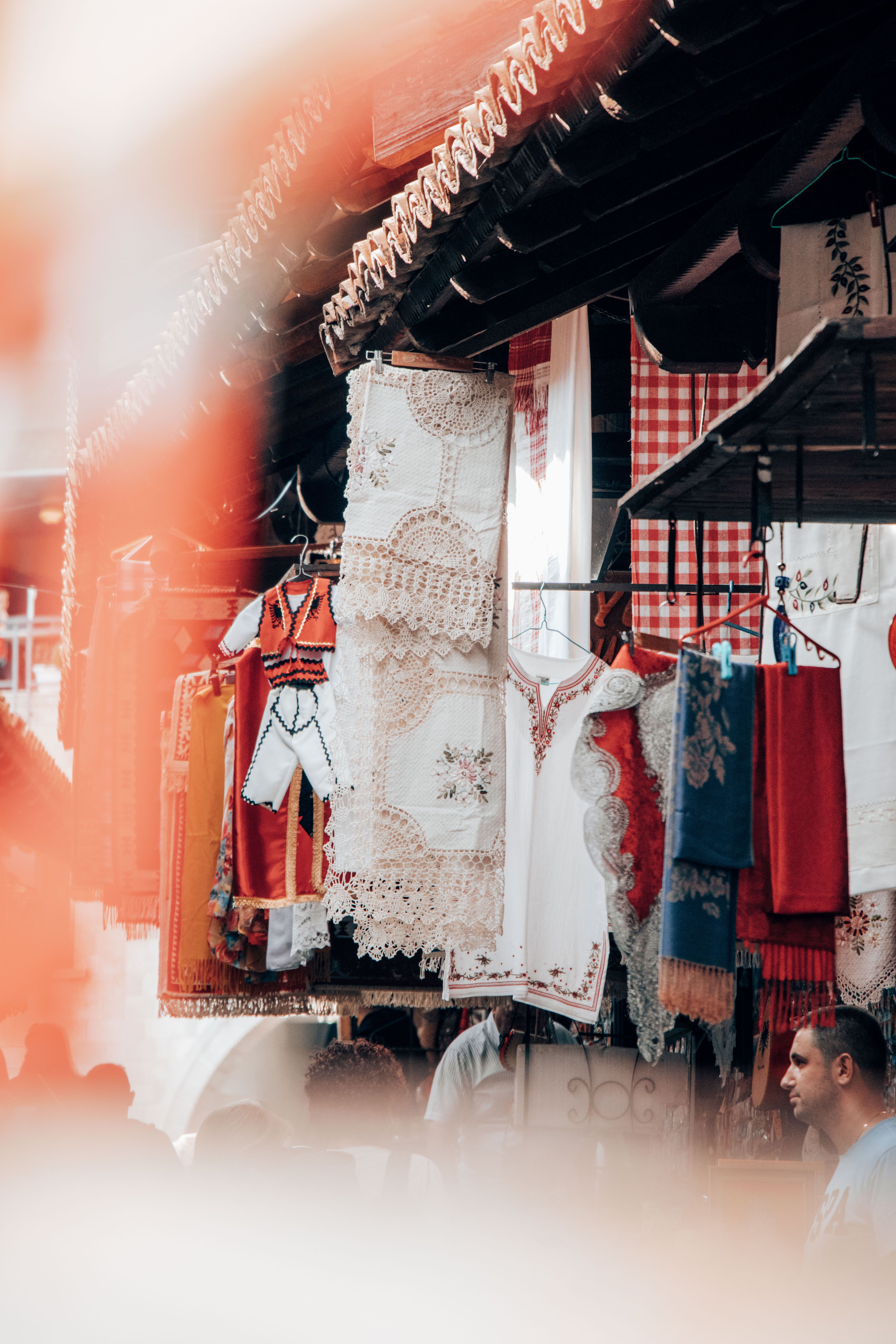 Clothing Market Stall · Free Stock Photo