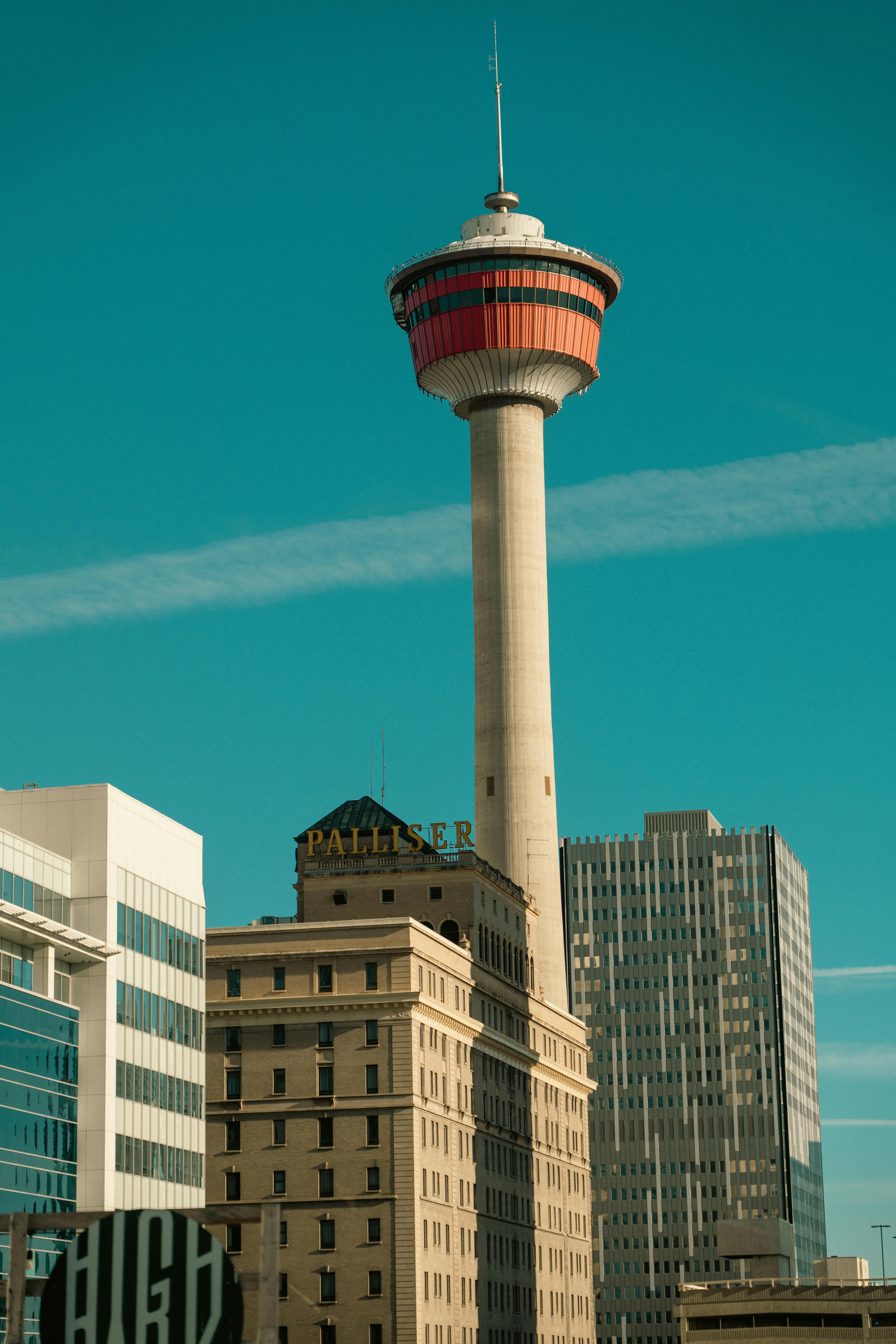 Calgary Tower in Downtown · Free Stock Photo