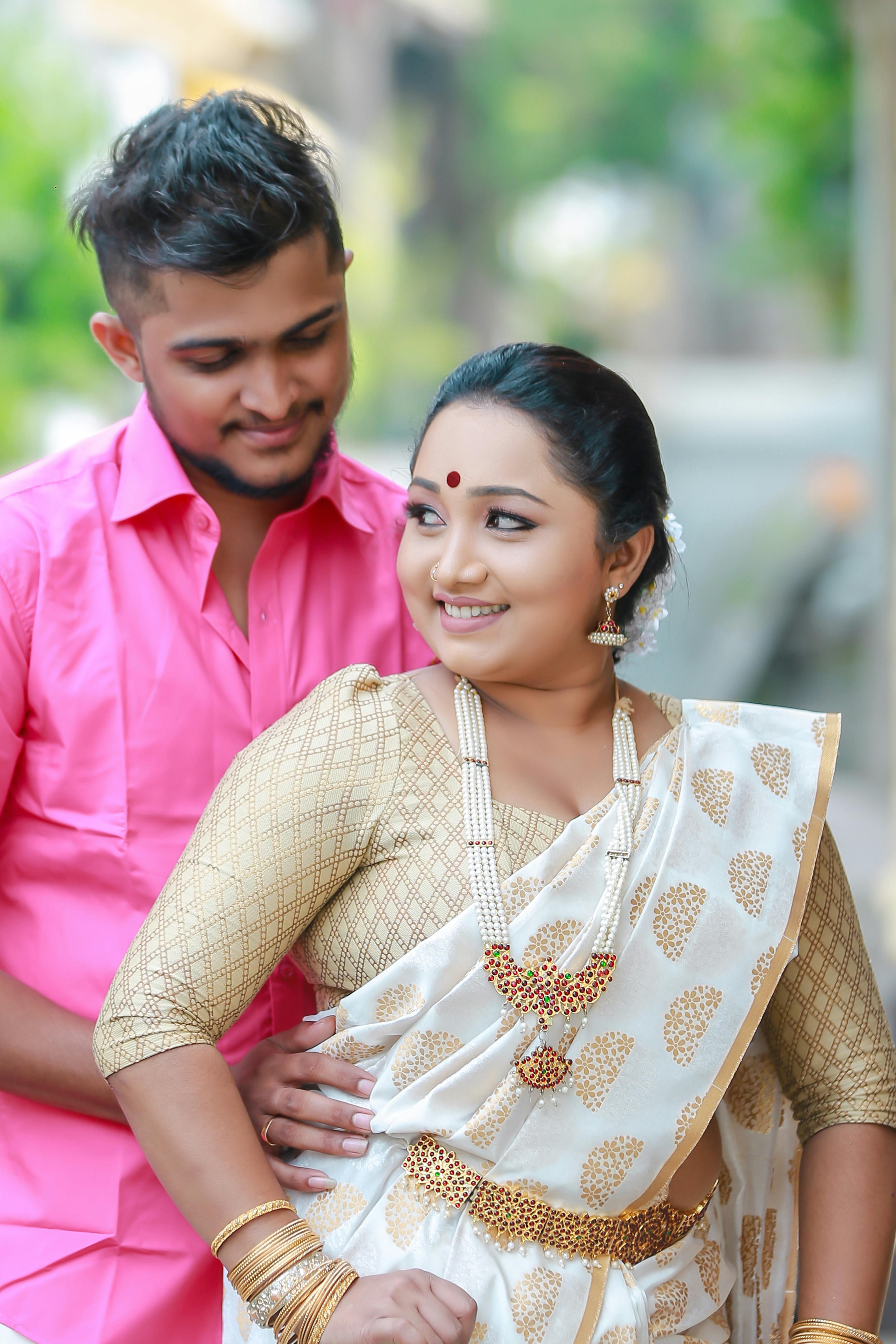 Laughing Hindu Couple · Free Stock Photo