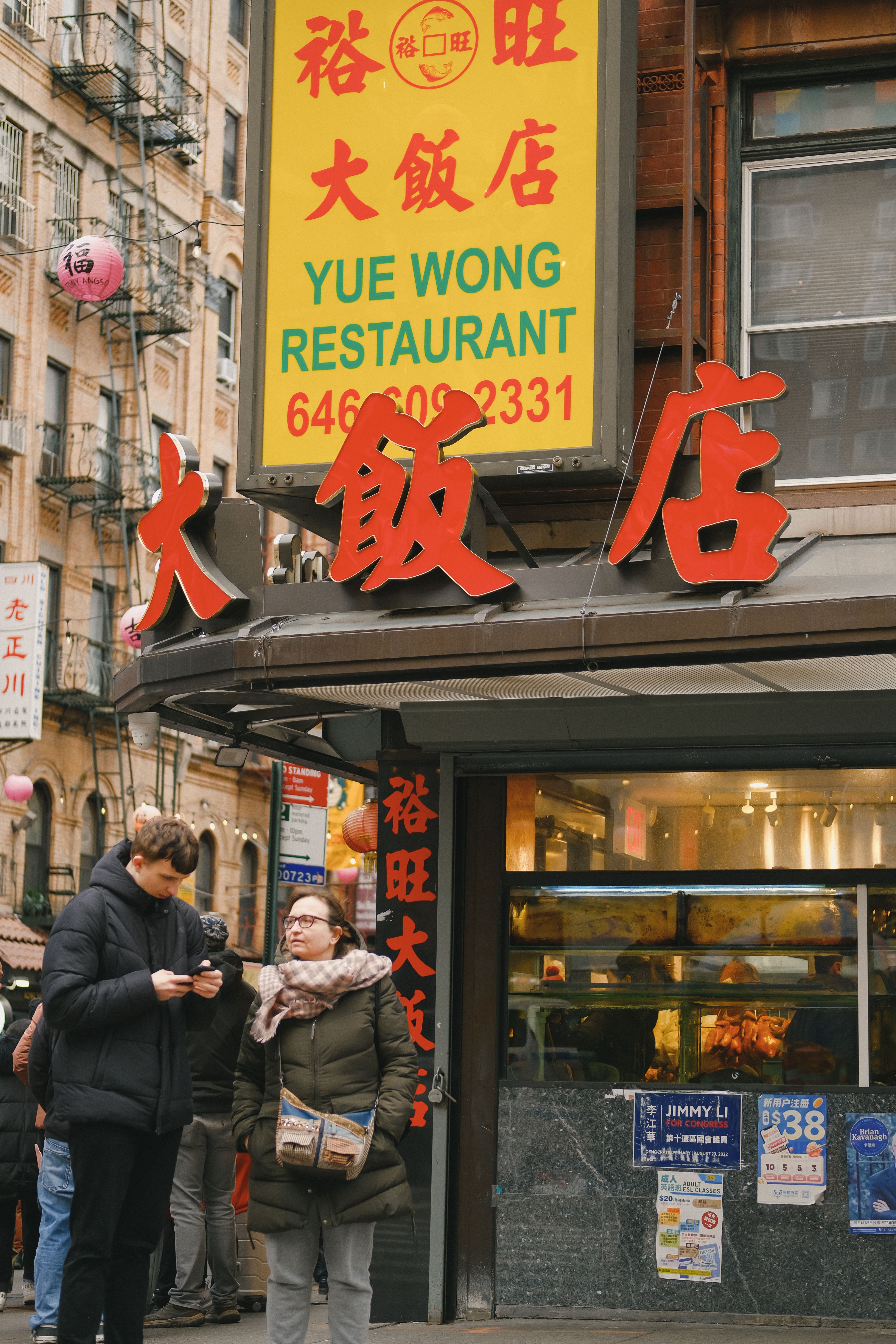 People Standing near Restaurant · Free Stock Photo