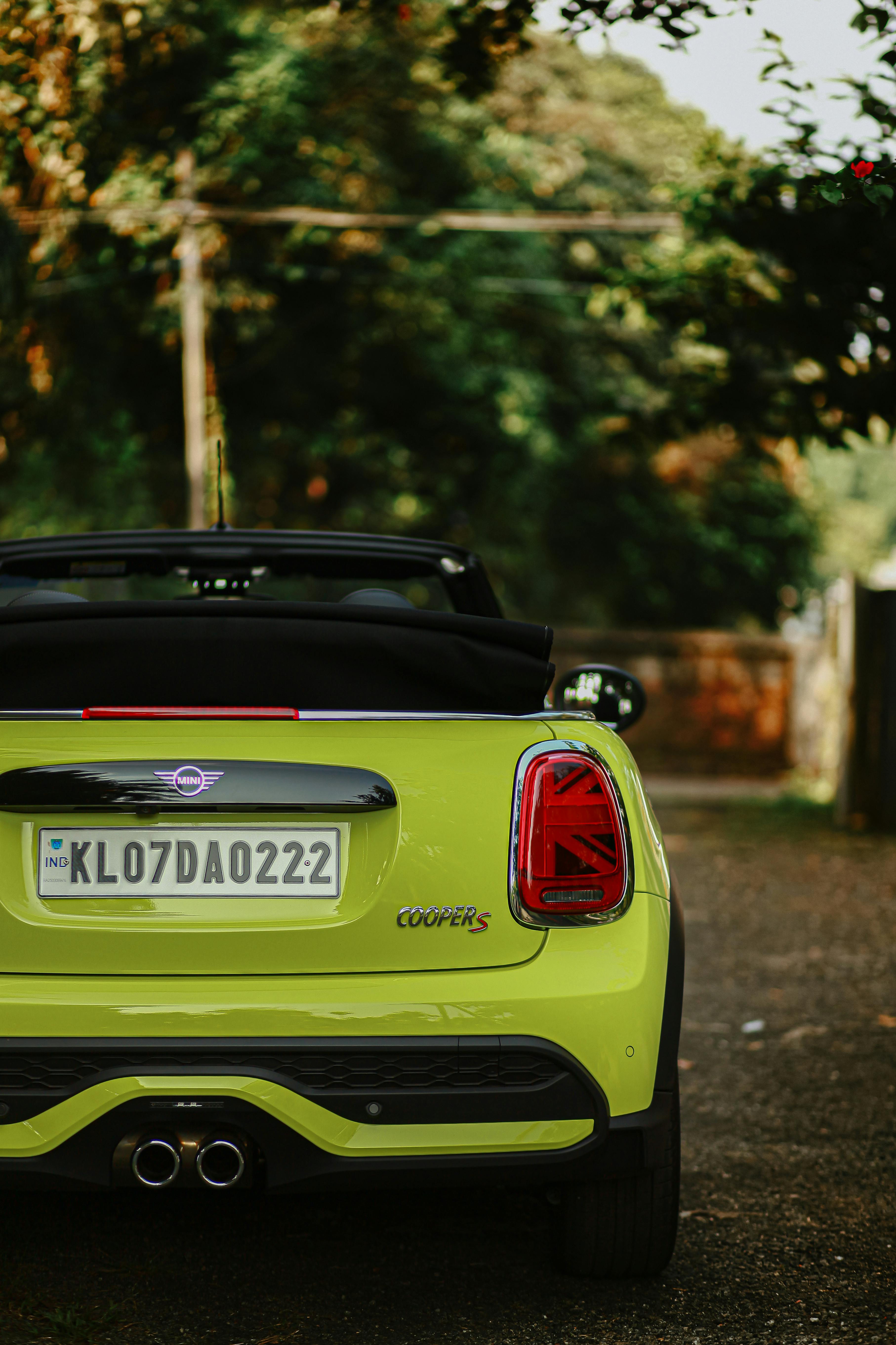 Tsil Light of Mini Cooper · Free Stock Photo