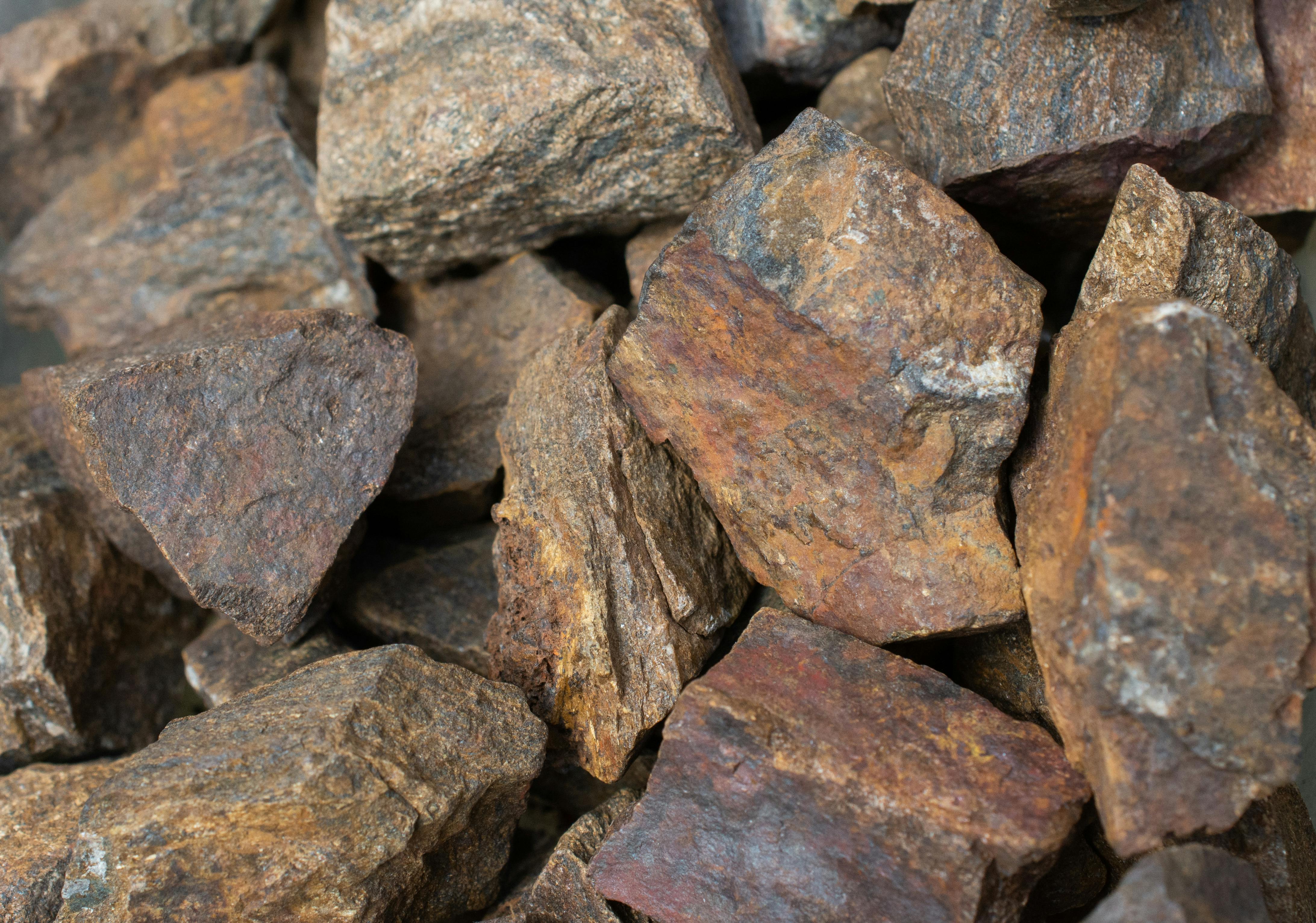 Brown Rocks in Close Up Shot · Free Stock Photo