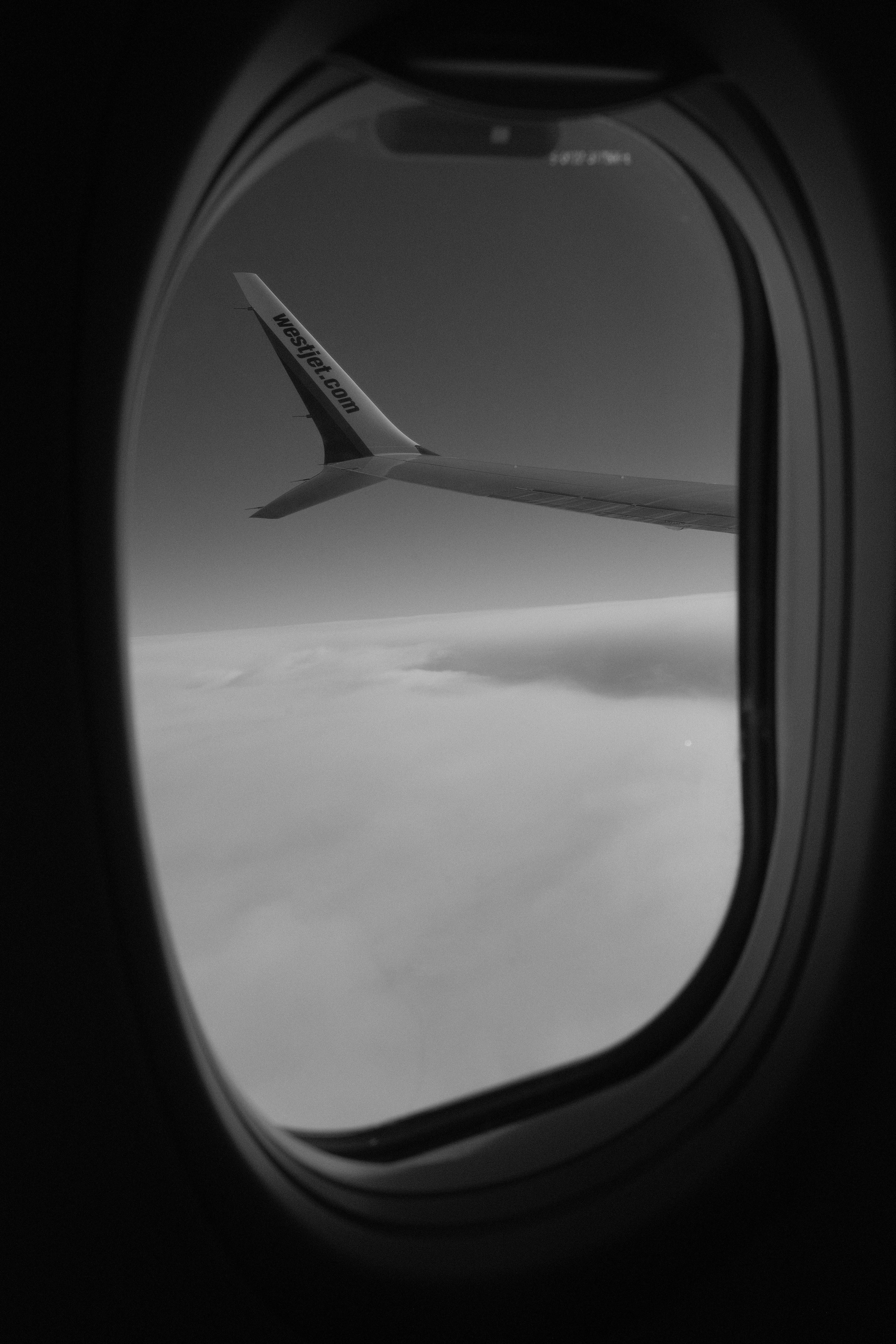 Wing of Flying Airplane · Free Stock Photo
