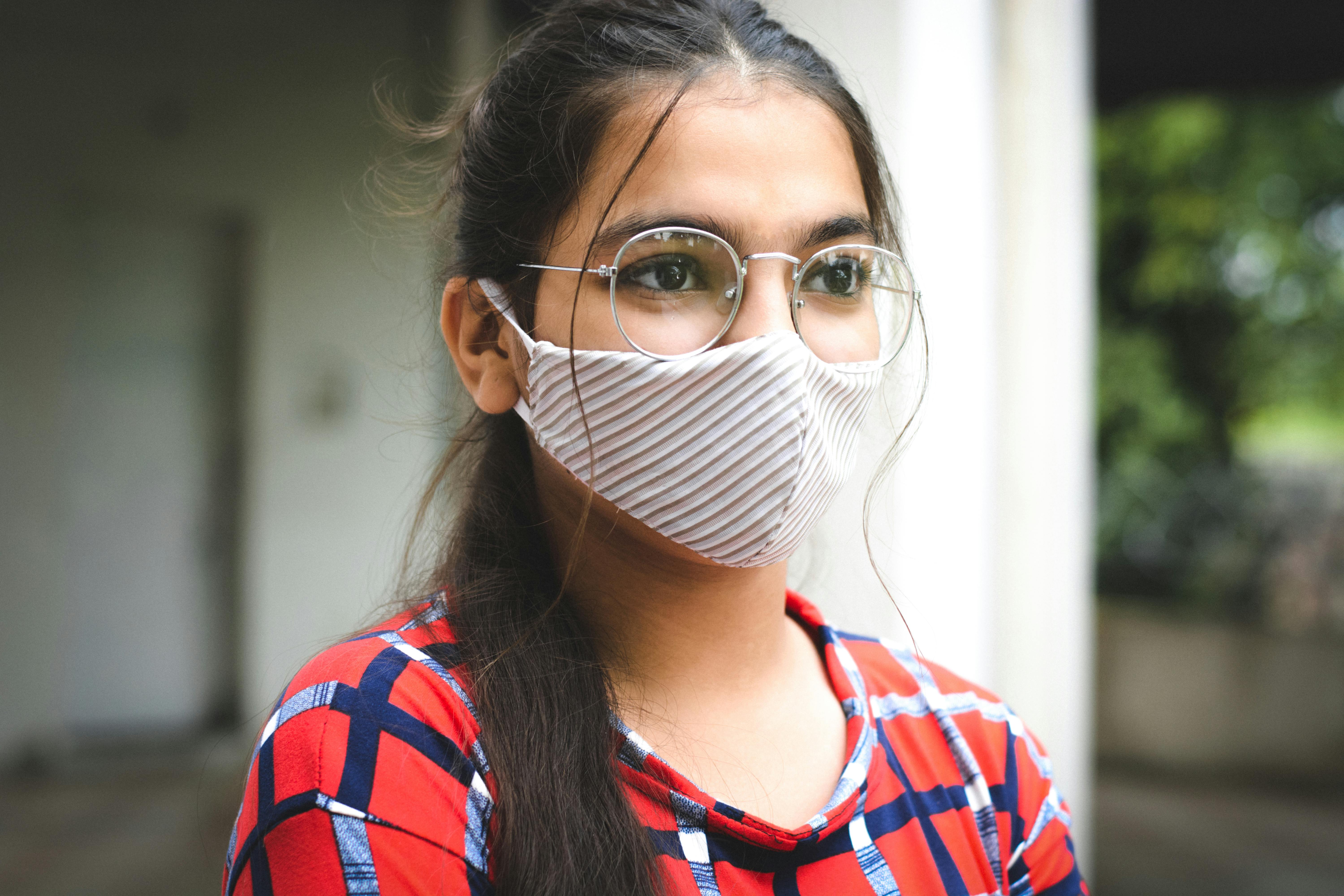 Young Woman Wearing a Face Mask · Free Stock Photo