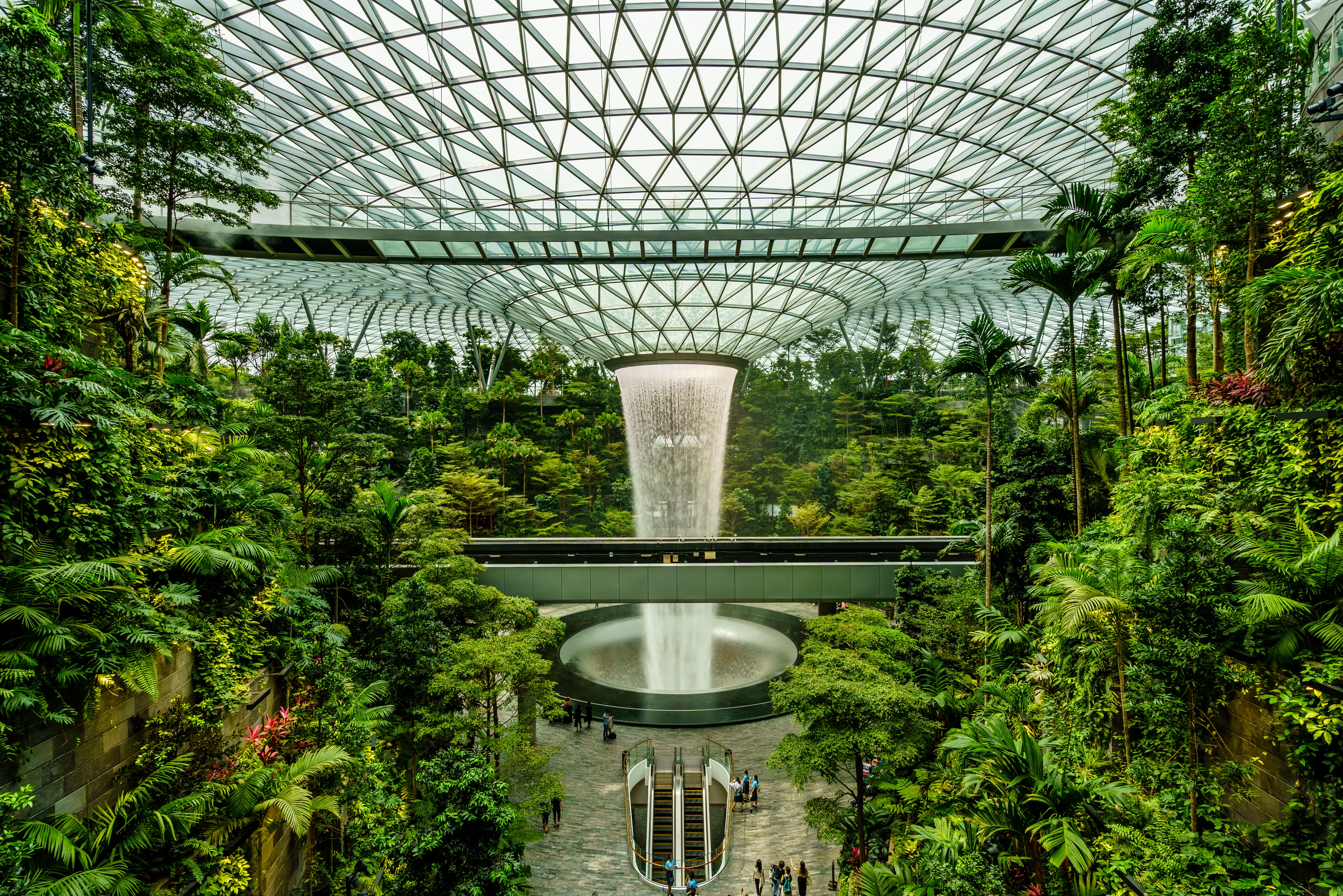 Interior of Singapore Changi Airport · Free Stock Photo