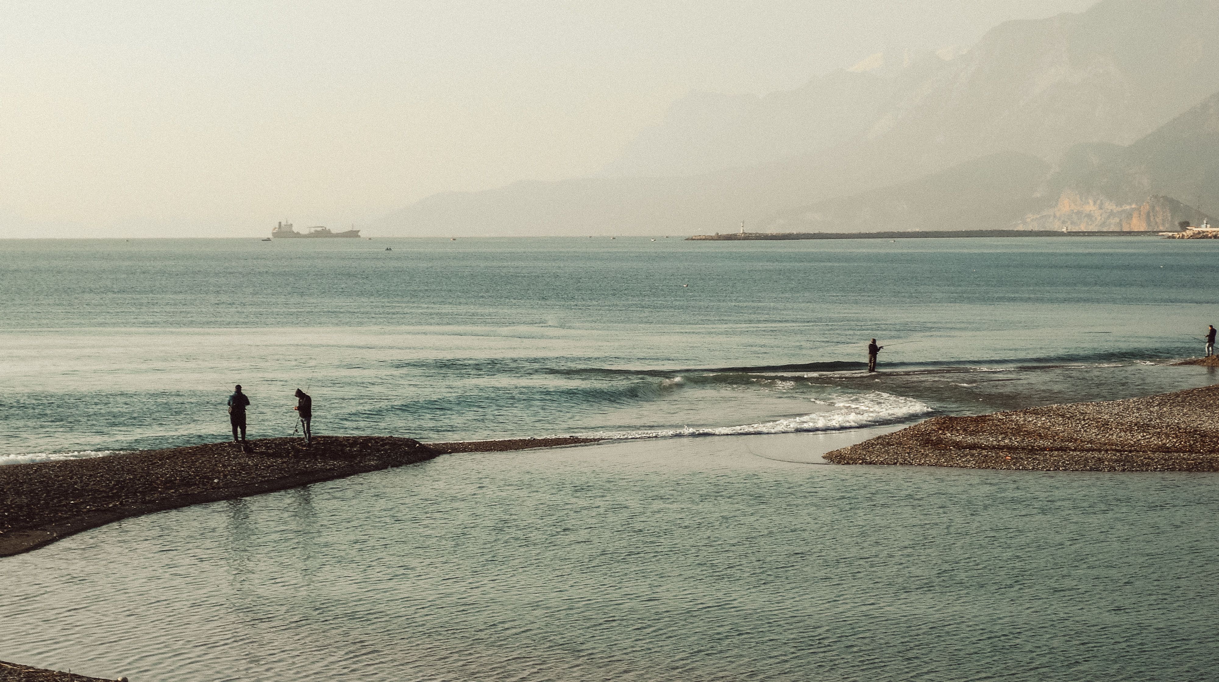 Ocean Wave Splashing on Dock · Free Stock Photo