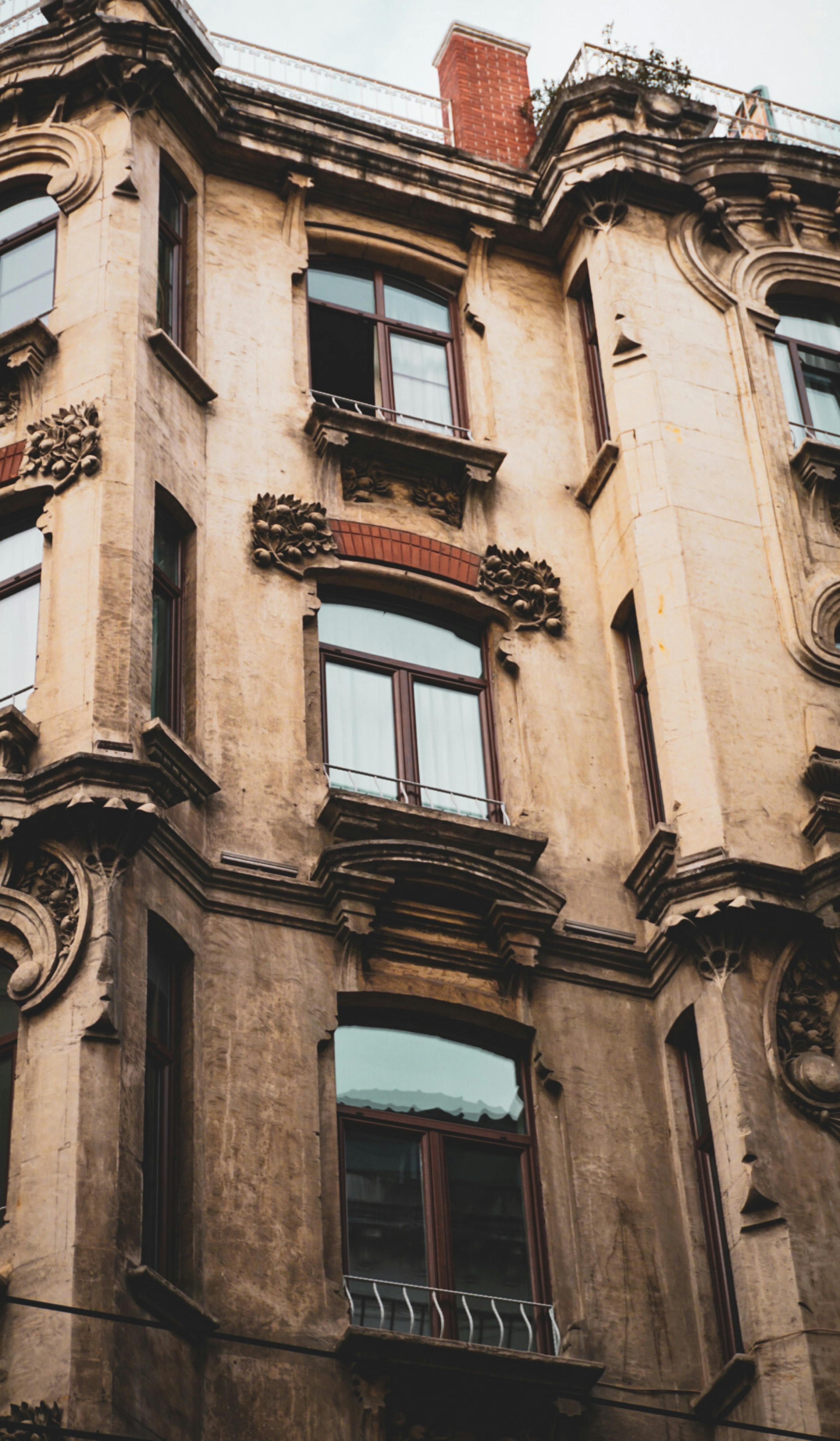 Wall of Vintage Building · Free Stock Photo