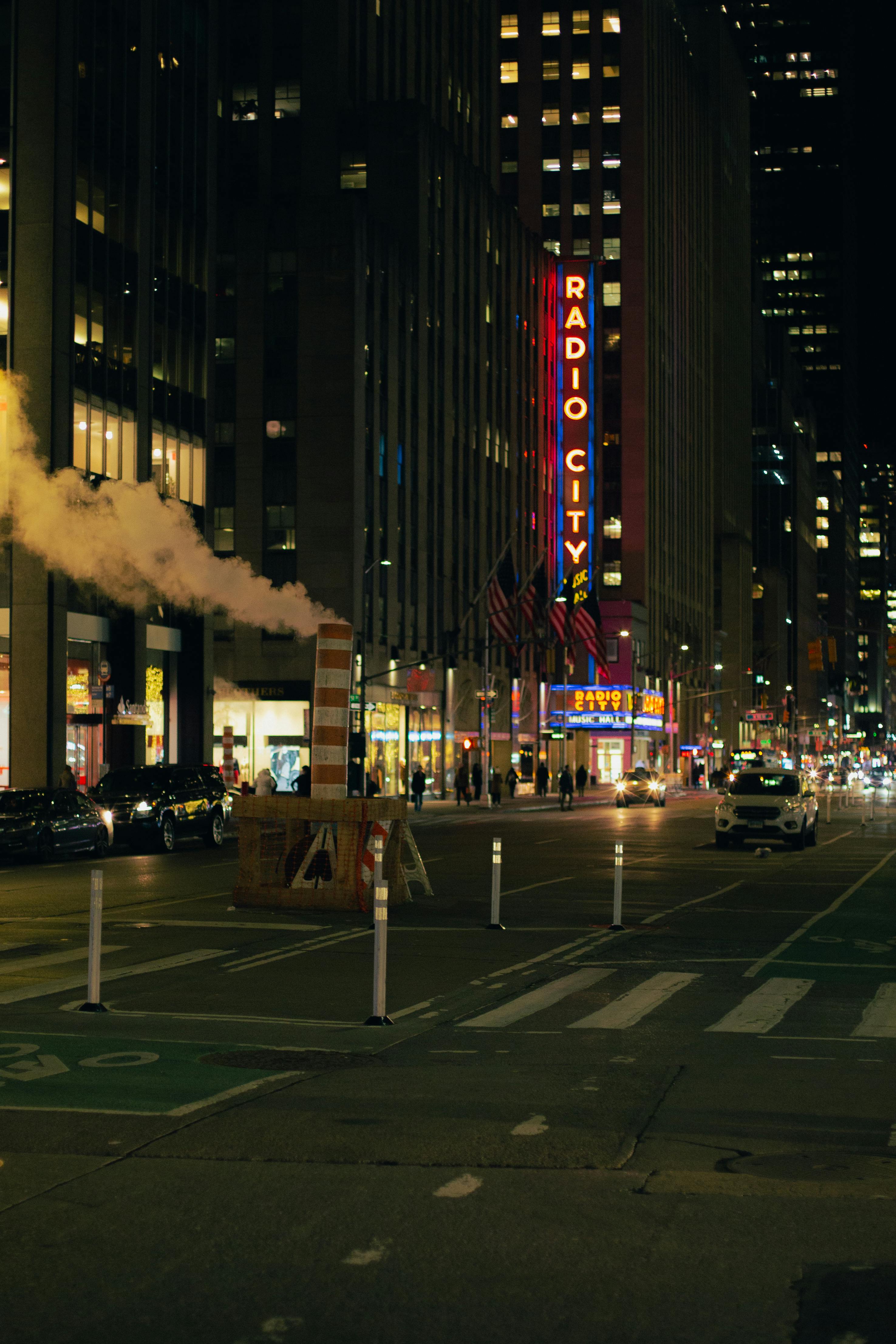 City Street View Night