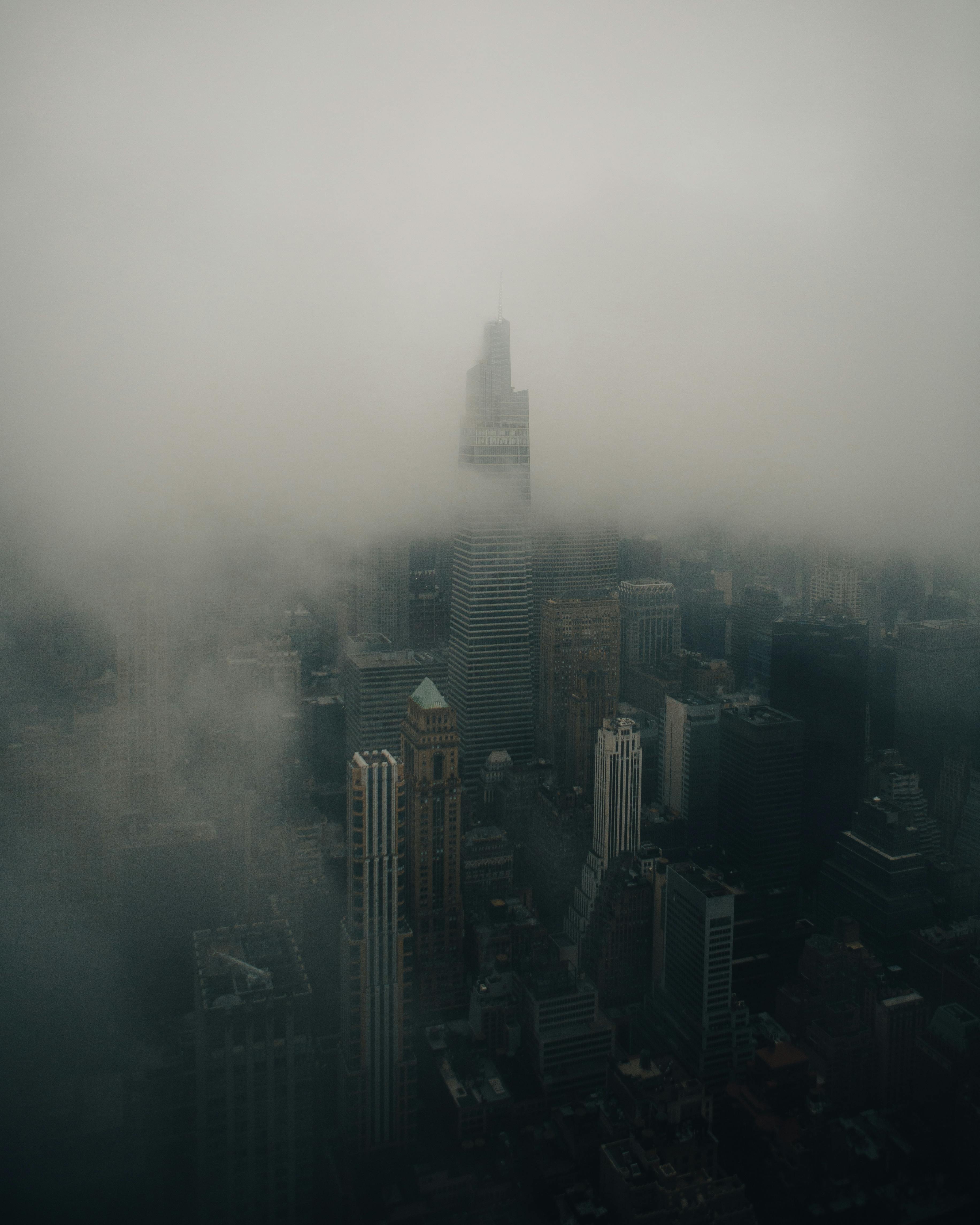 Residential Buildings Under Cloudy Sky · Free Stock Photo