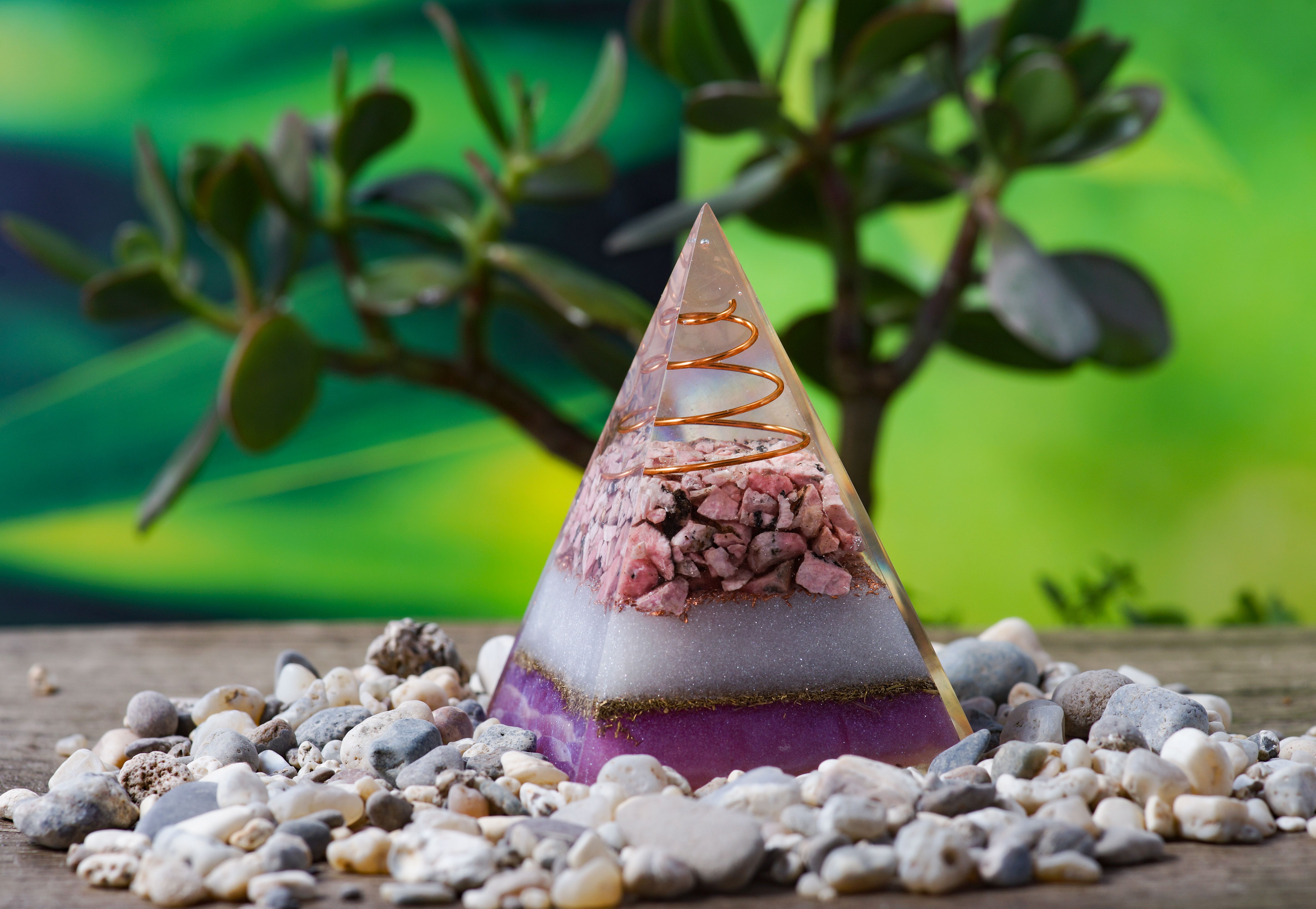 Triangle Decoration among Pebbles · Free Stock Photo