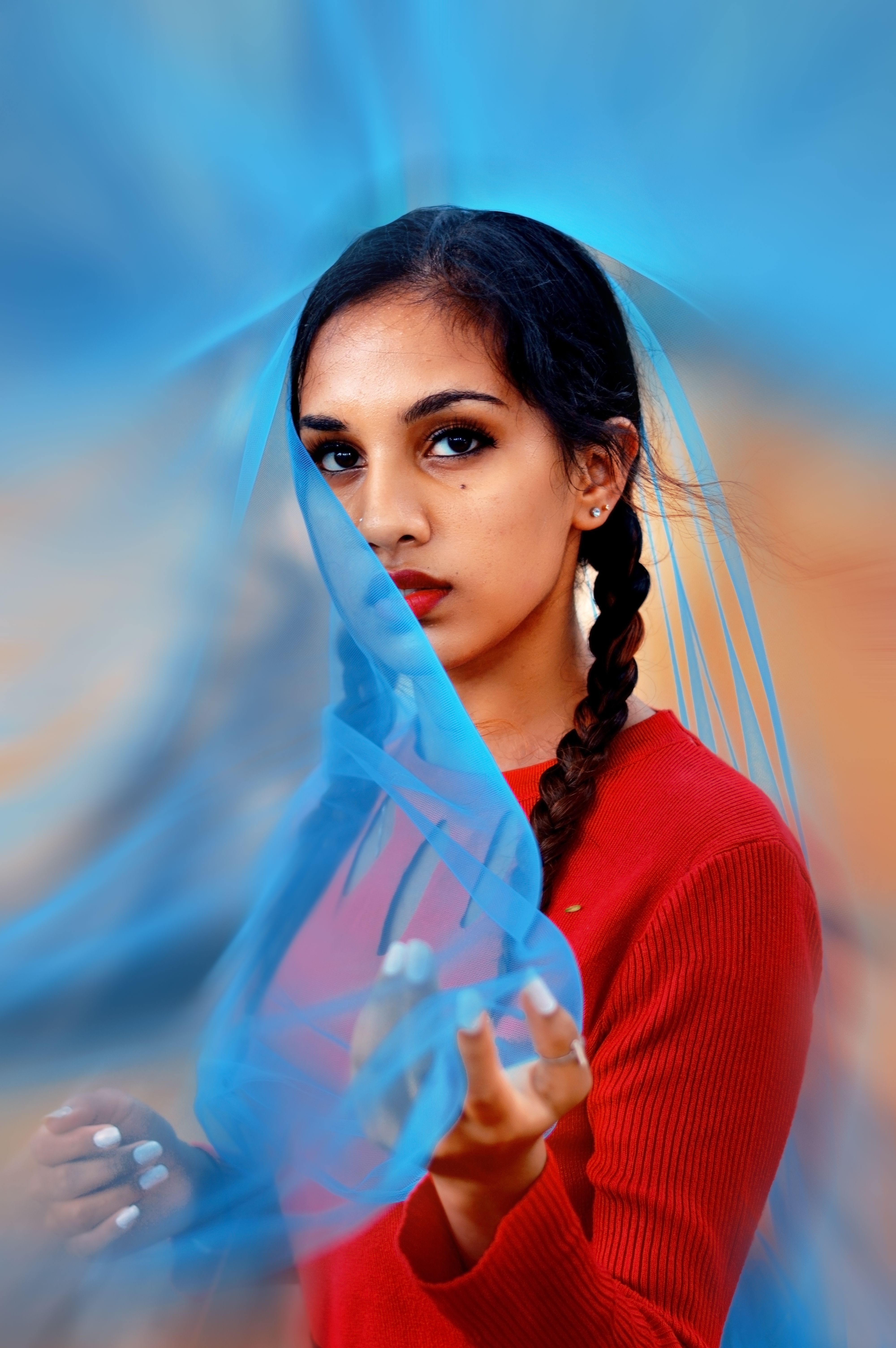 Portrait of Woman in Traditional Clothing · Free Stock Photo