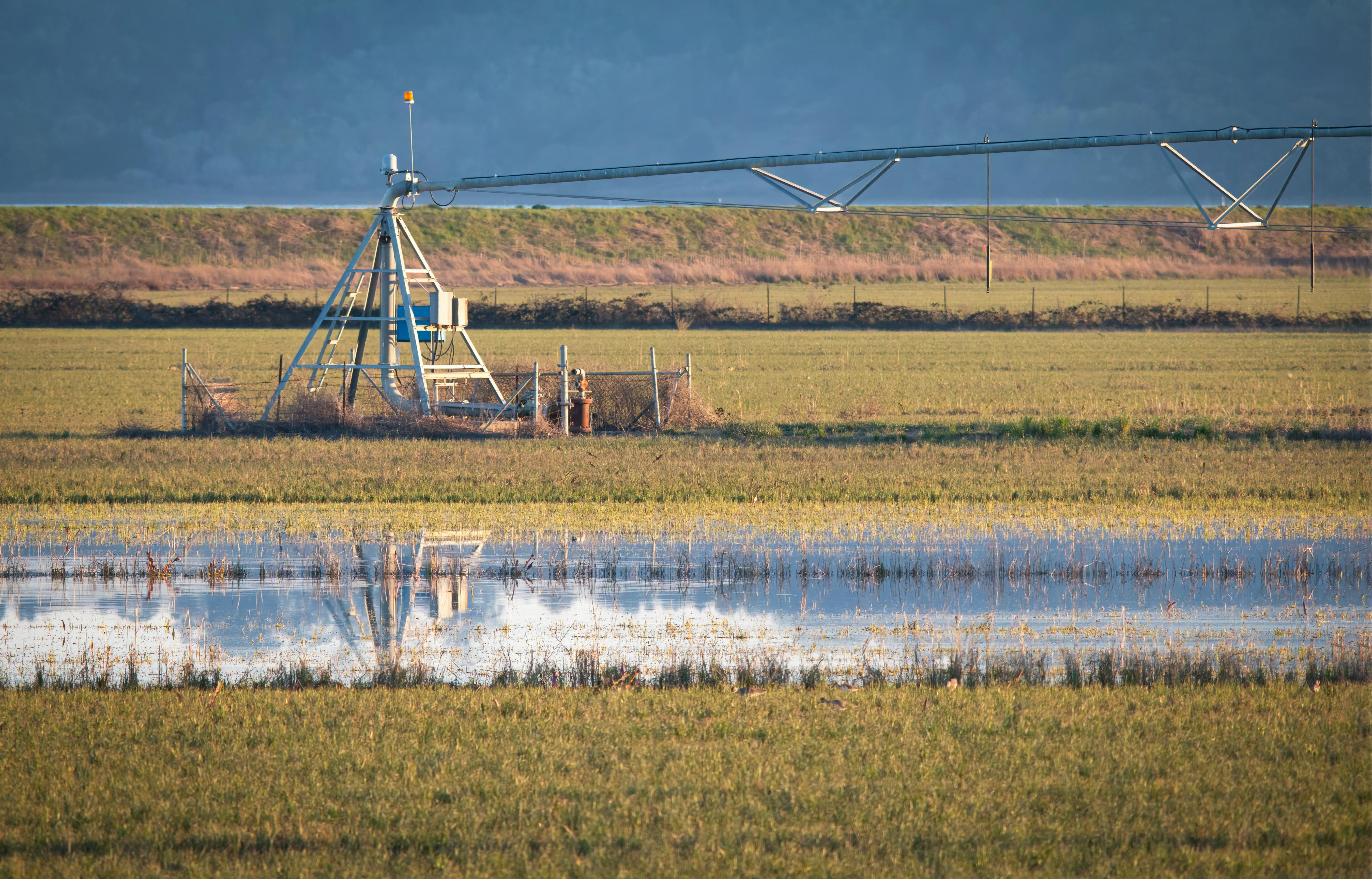 Pipe over Farm · Free Stock Photo