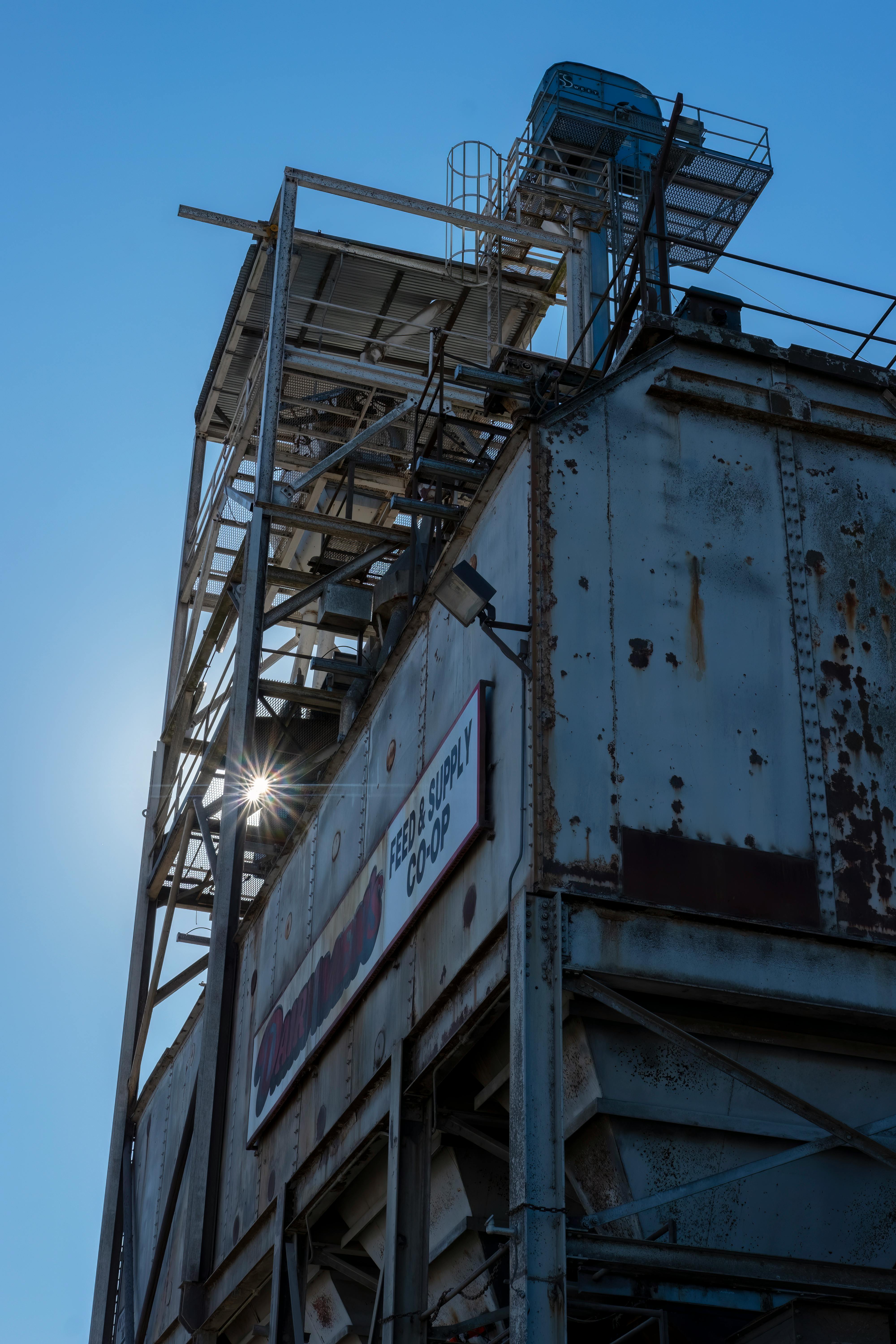 Metal Construction of Industrial Building · Free Stock Photo
