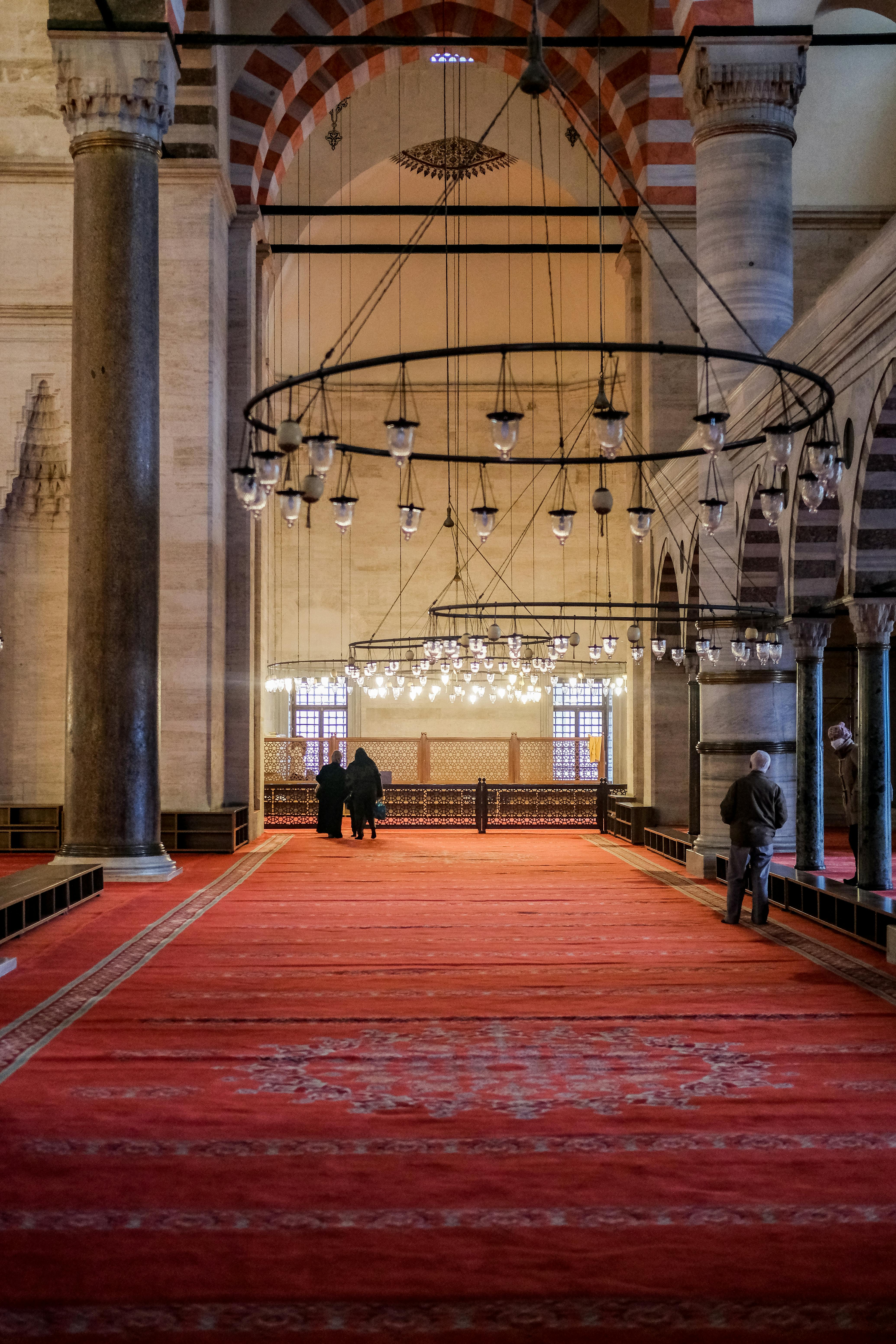 Interior Design of a Mosque · Free Stock Photo