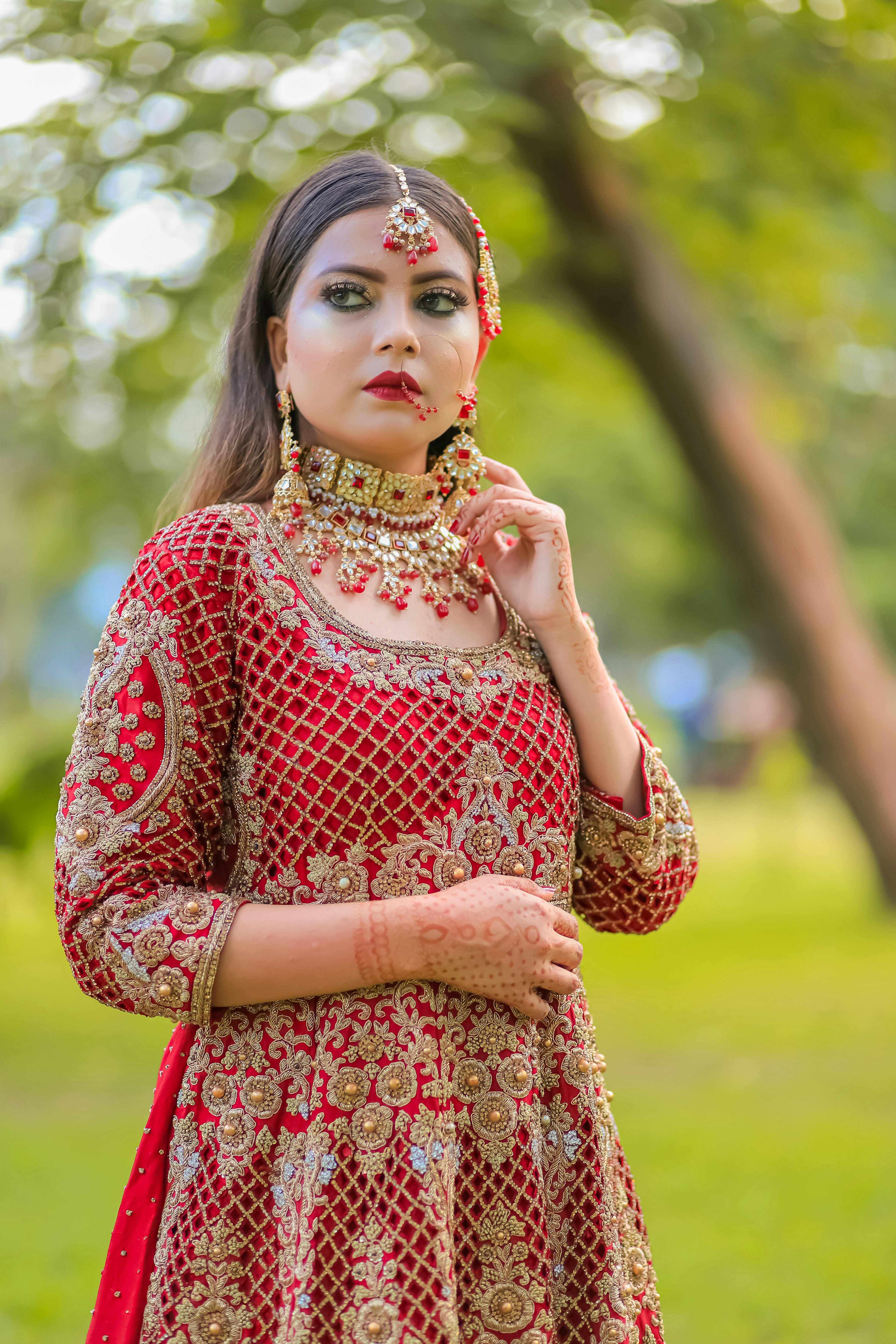 Model in Traditional Dress · Free Stock Photo