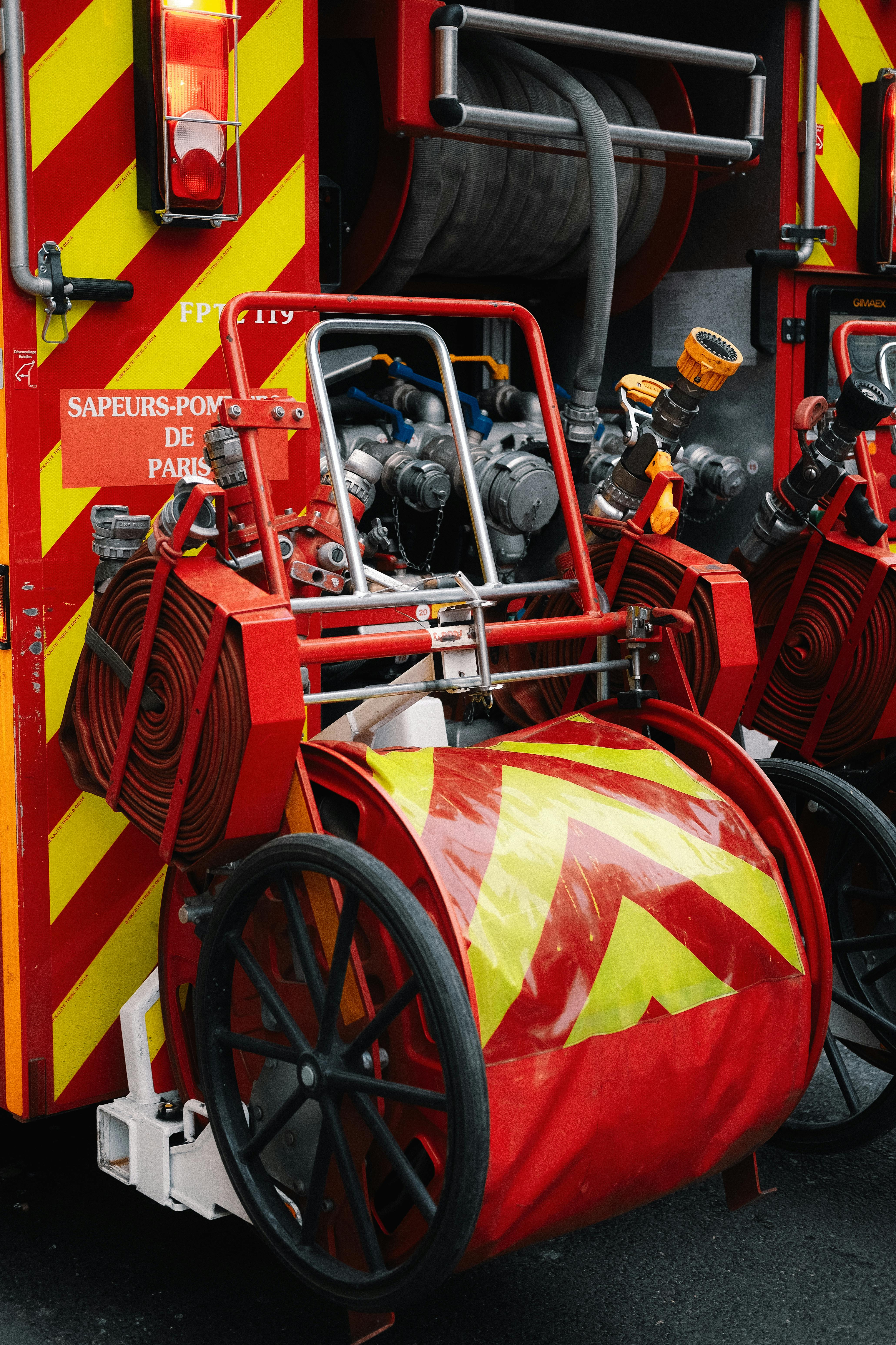Back of Fire Engine · Free Stock Photo