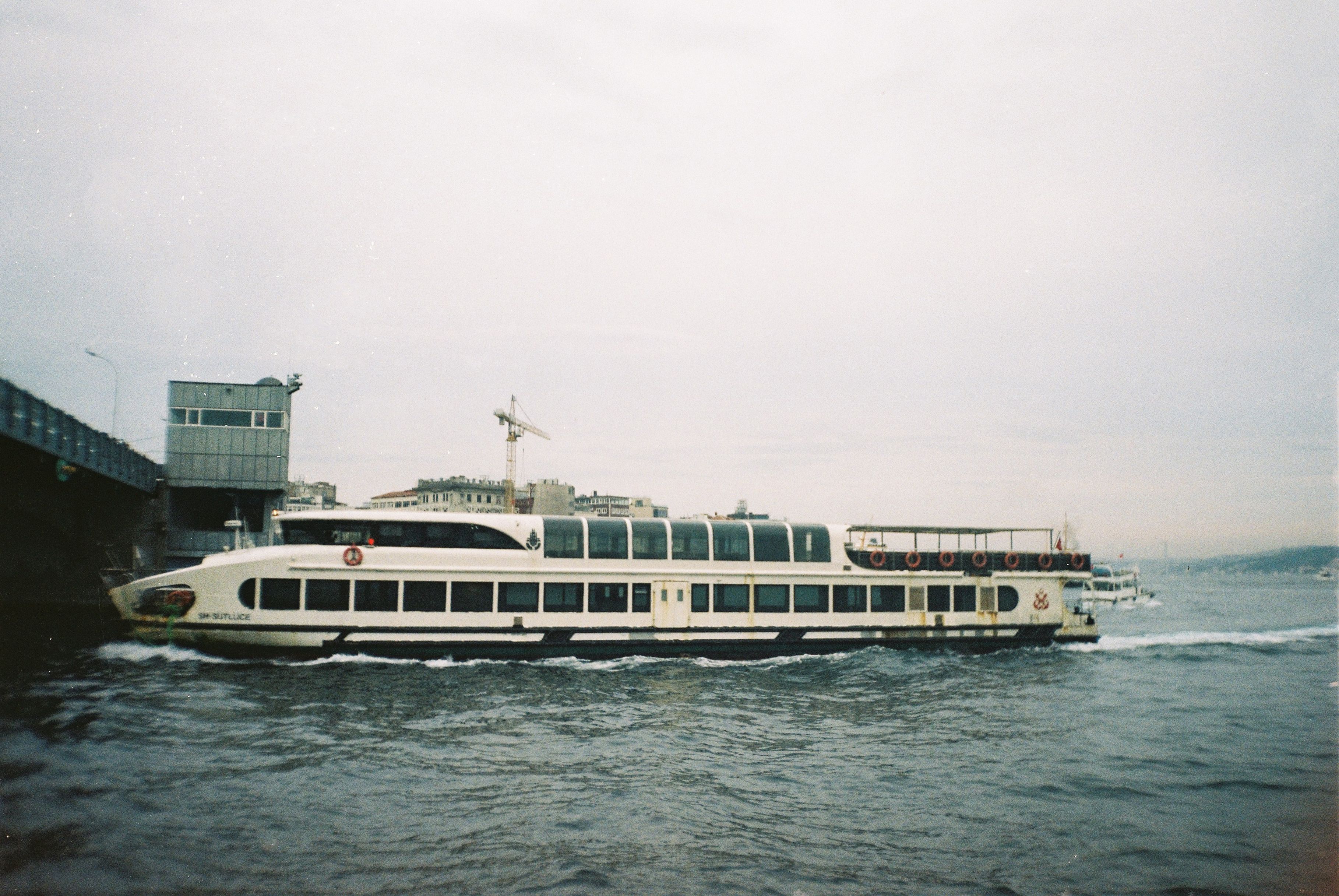 Ferry near Galata Bridge · Free Stock Photo