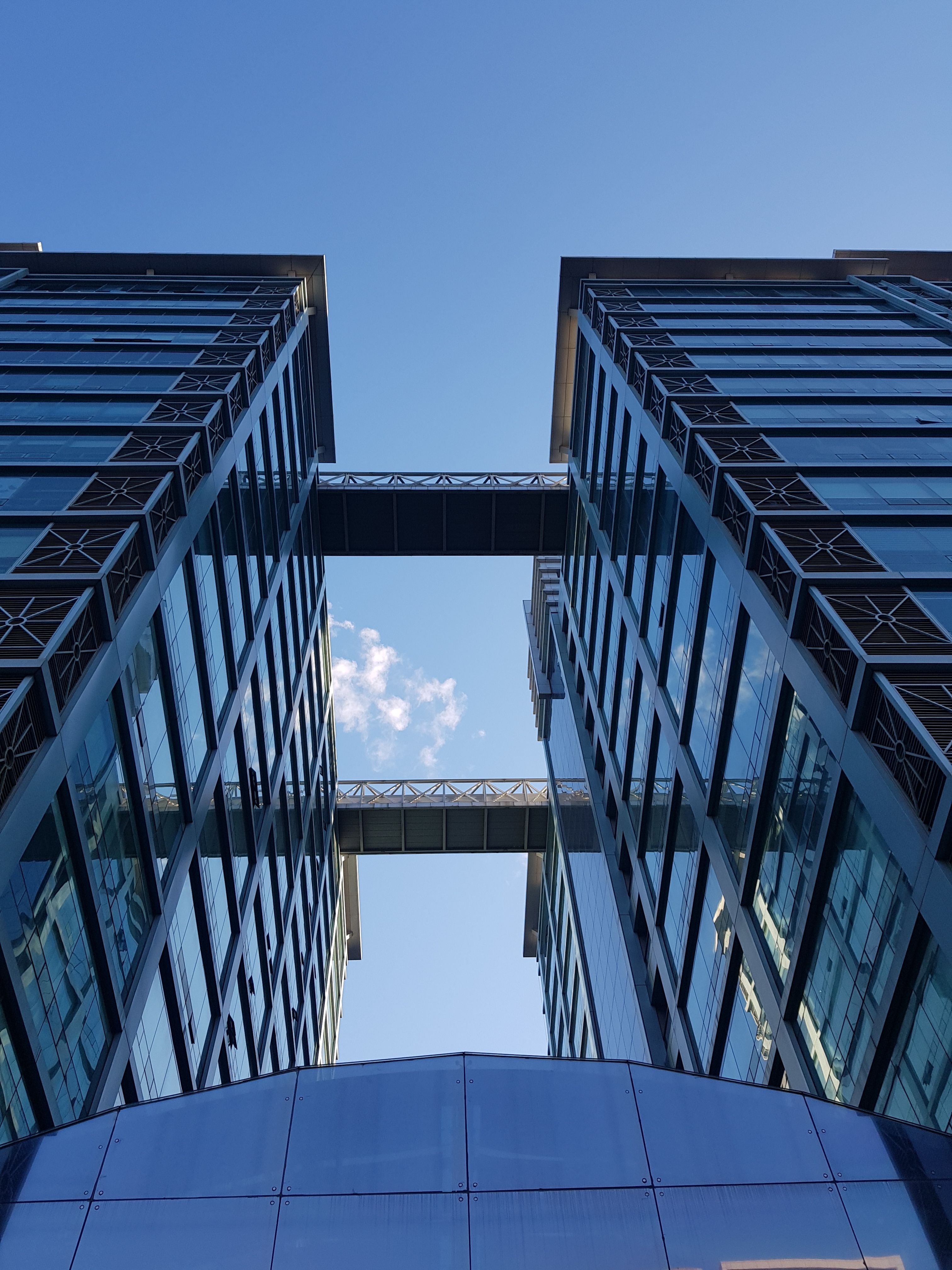 Man Standing on Building Top · Free Stock Photo