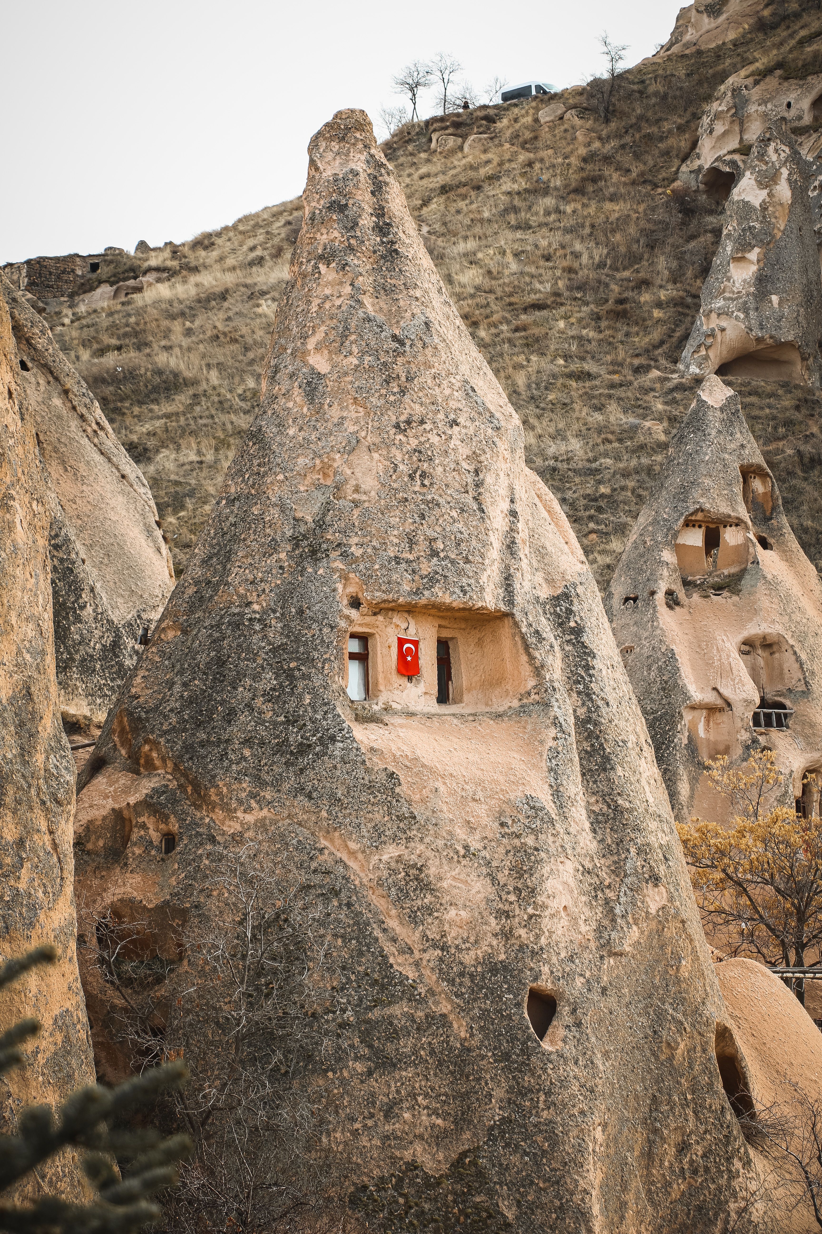 House in Rock Formation in Cappadocia · Free Stock Photo
