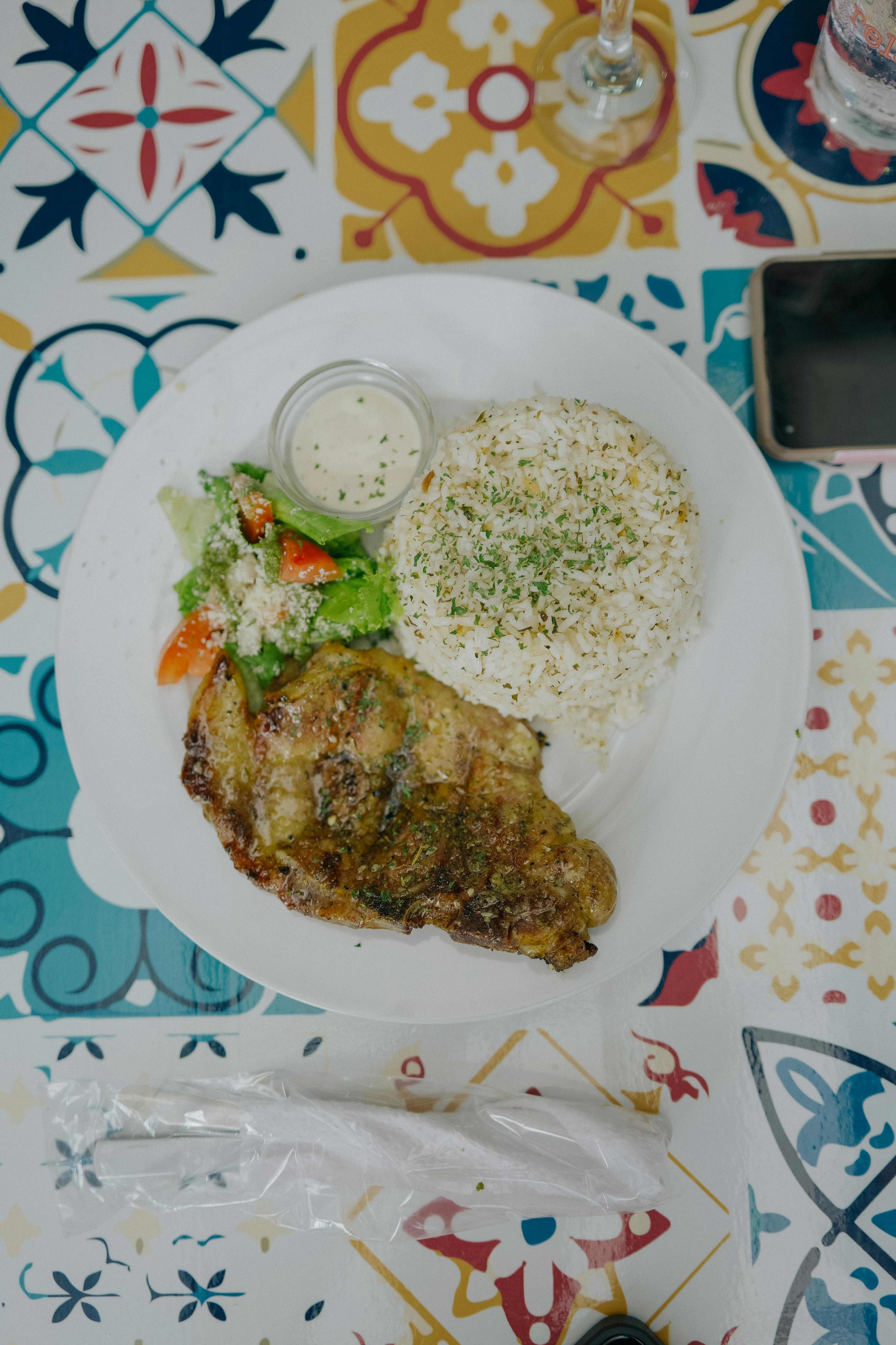 Top View of Food on a Table · Free Stock Photo