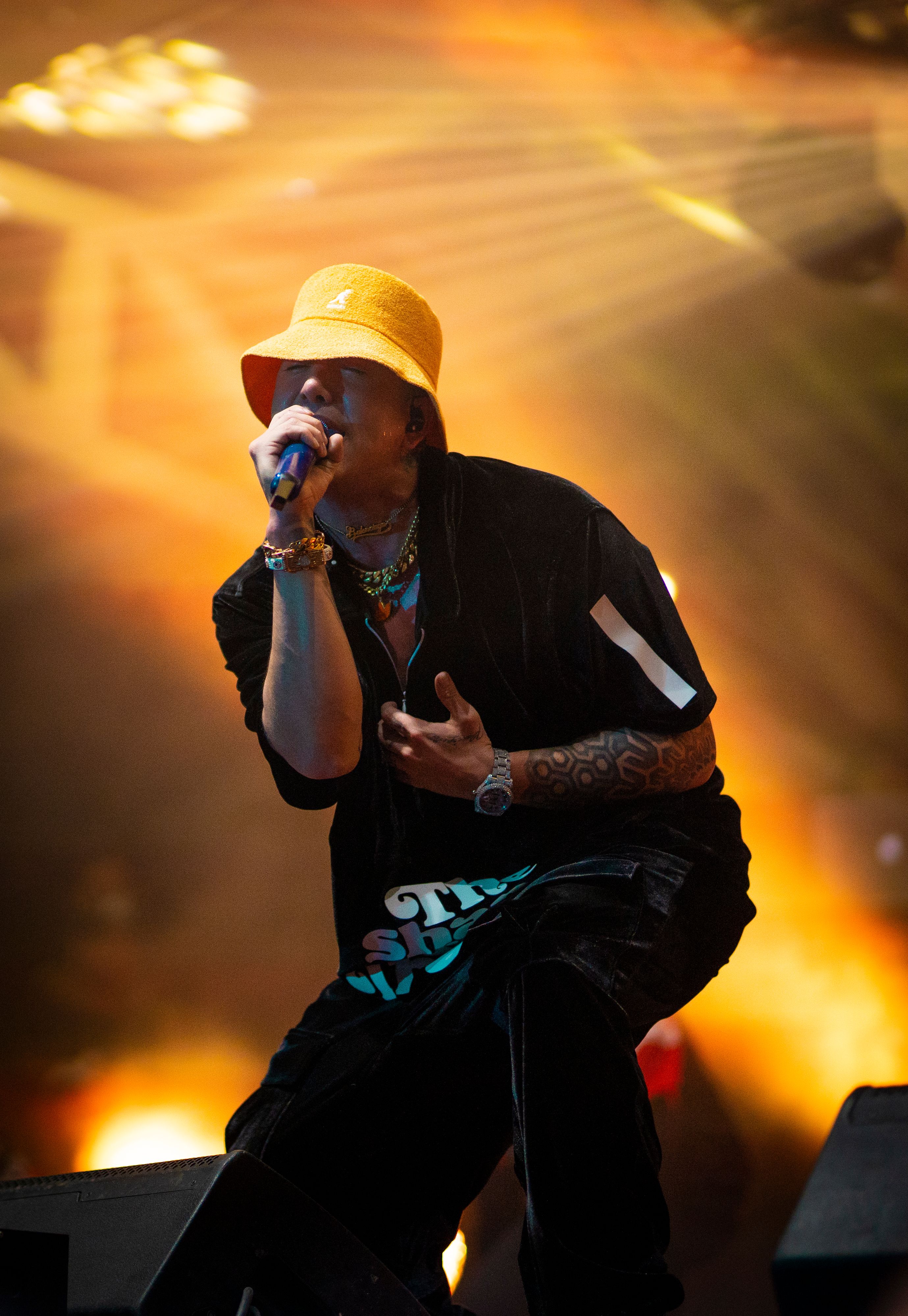 Man Singing on Concert in a Club · Free Stock Photo