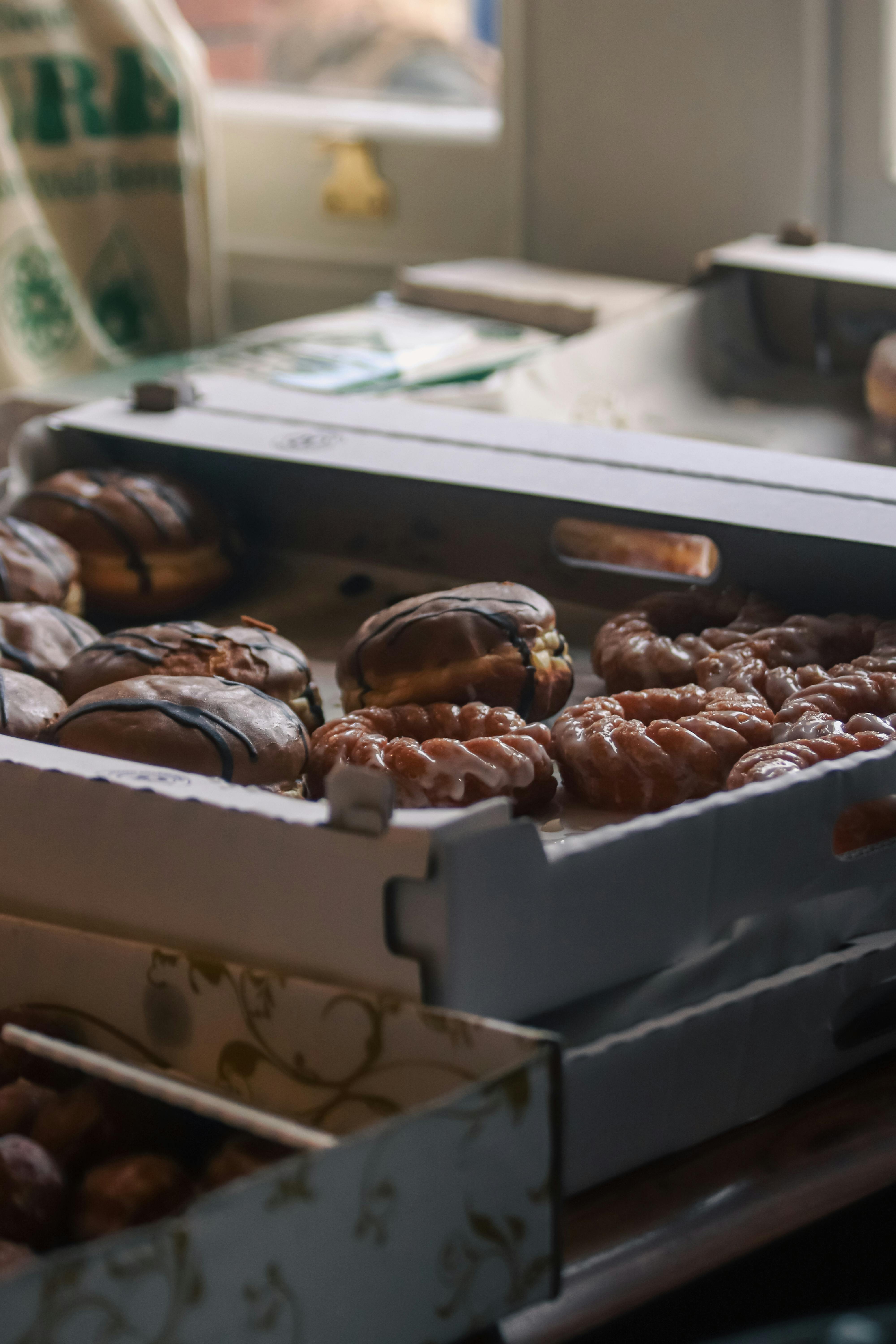 Pastry in Cardboard Box · Free Stock Photo