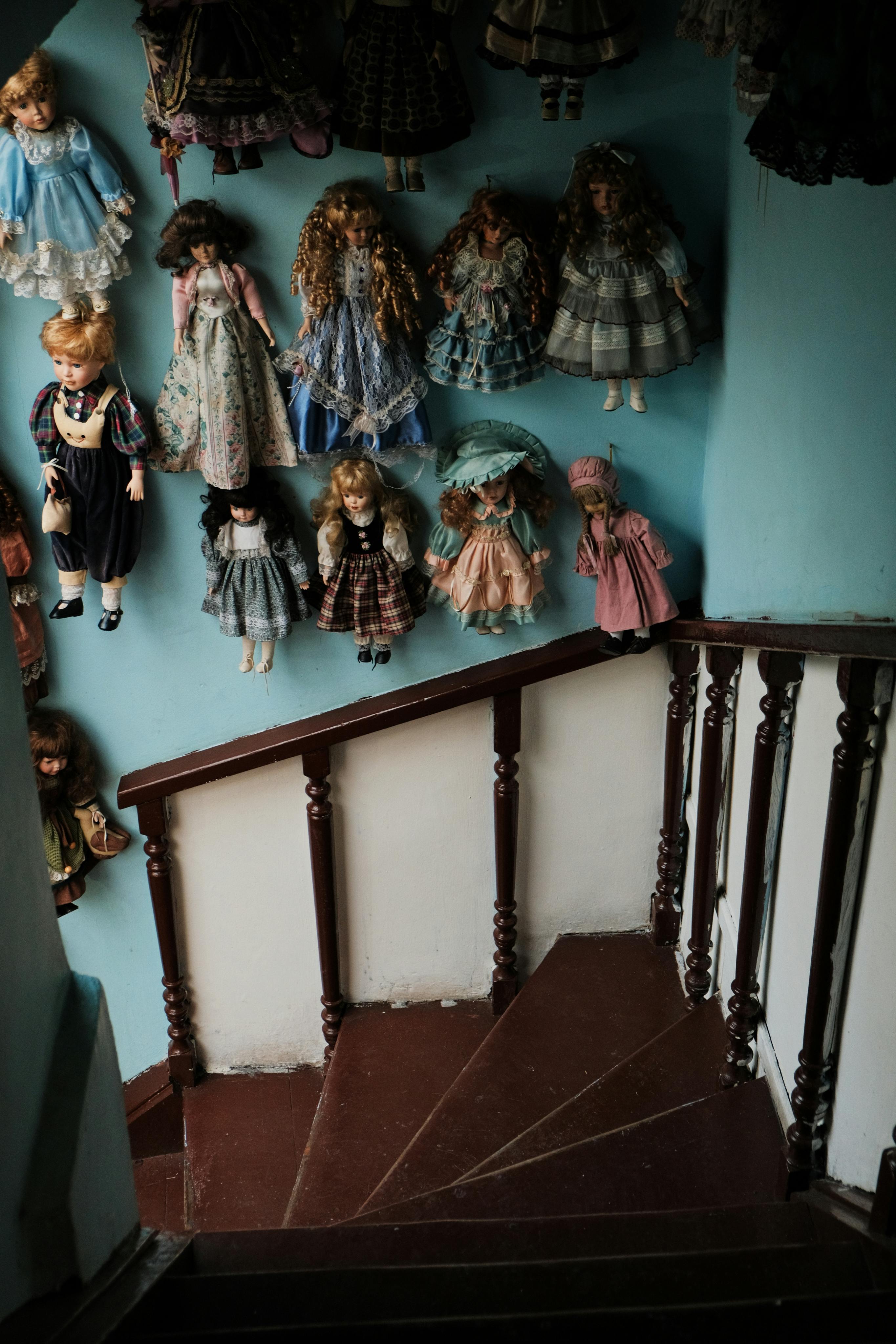 Dolls Decorating Wall · Free Stock Photo
