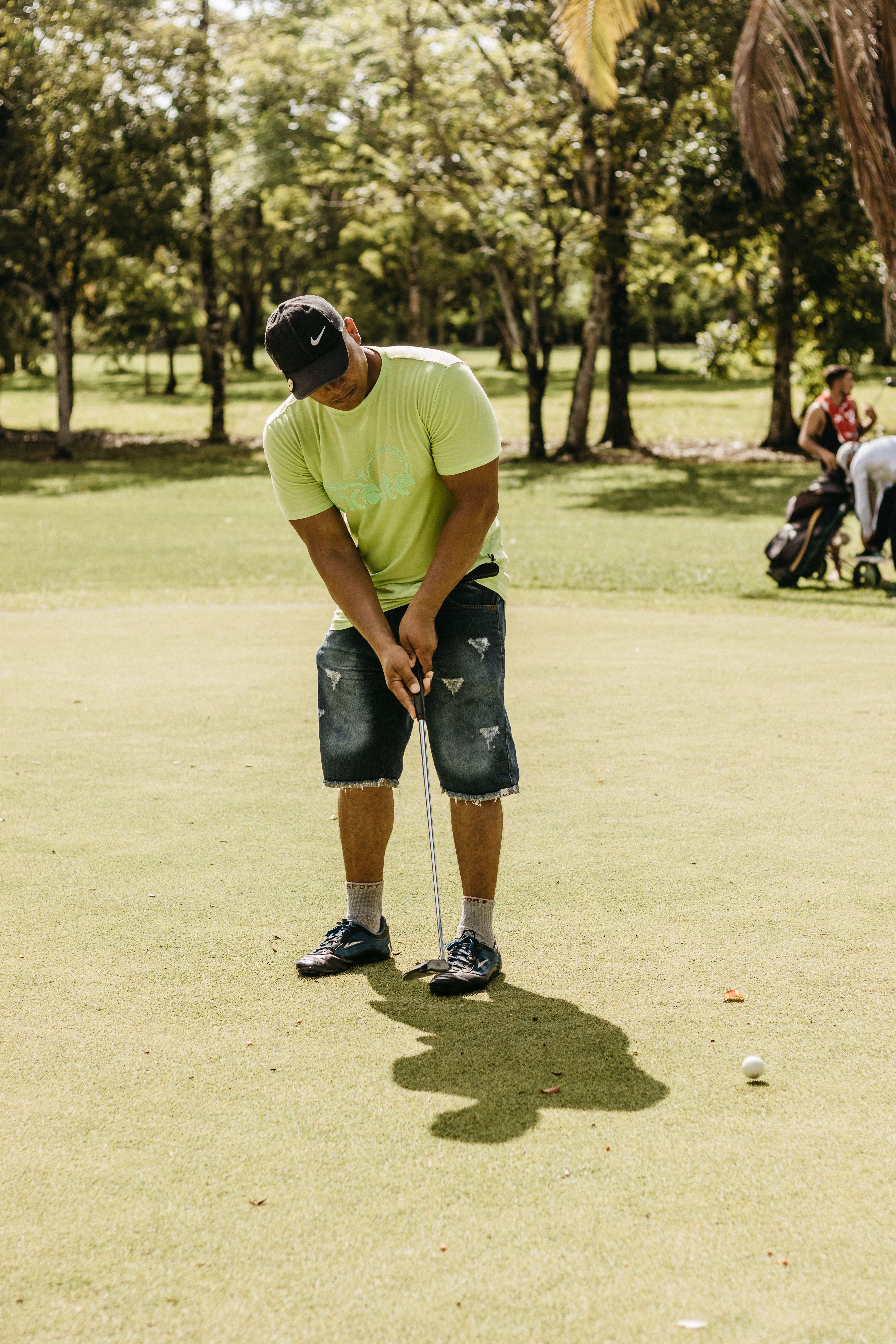 A Man Playing Golf · Free Stock Photo