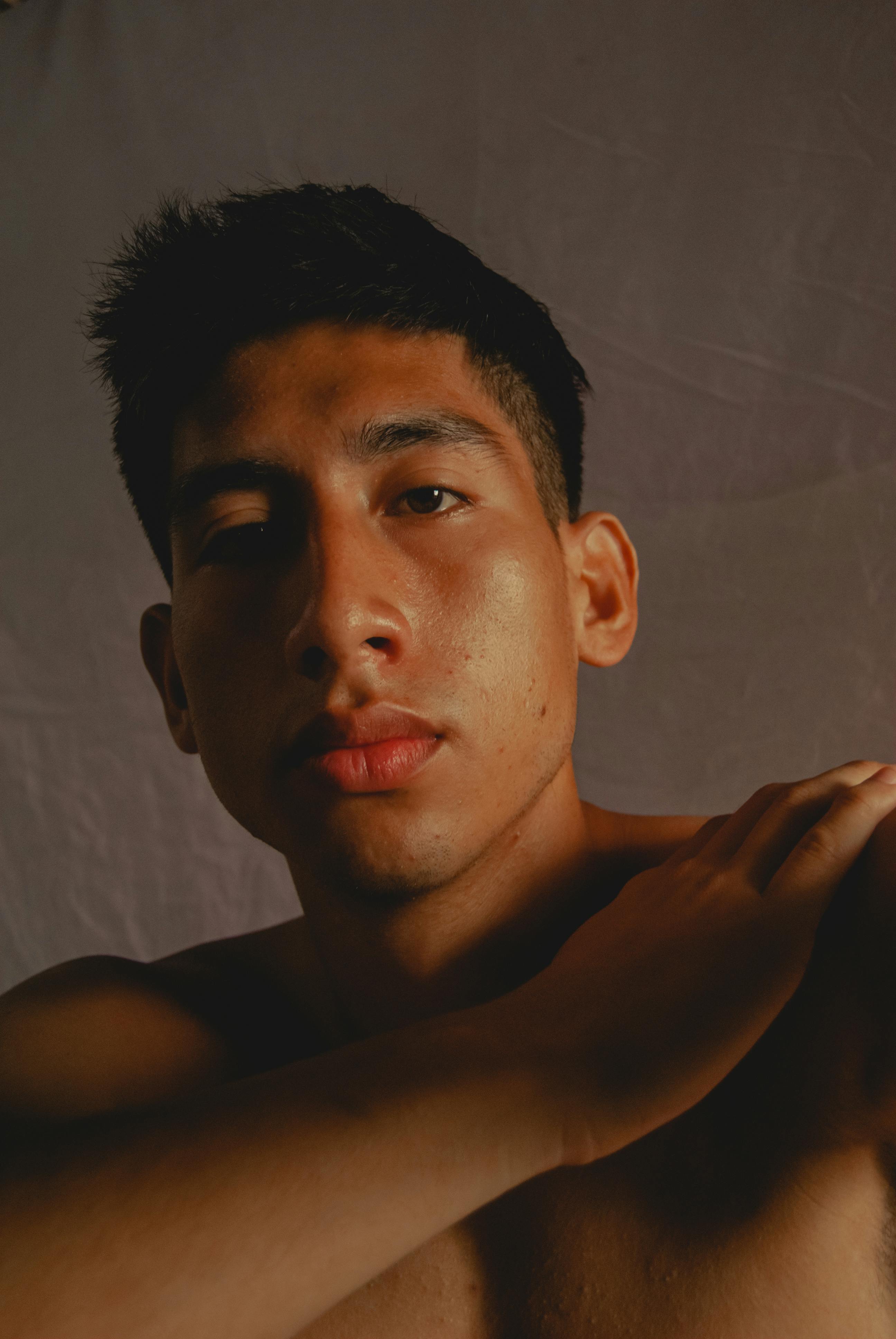 Tattoos on Man Face · Free Stock Photo