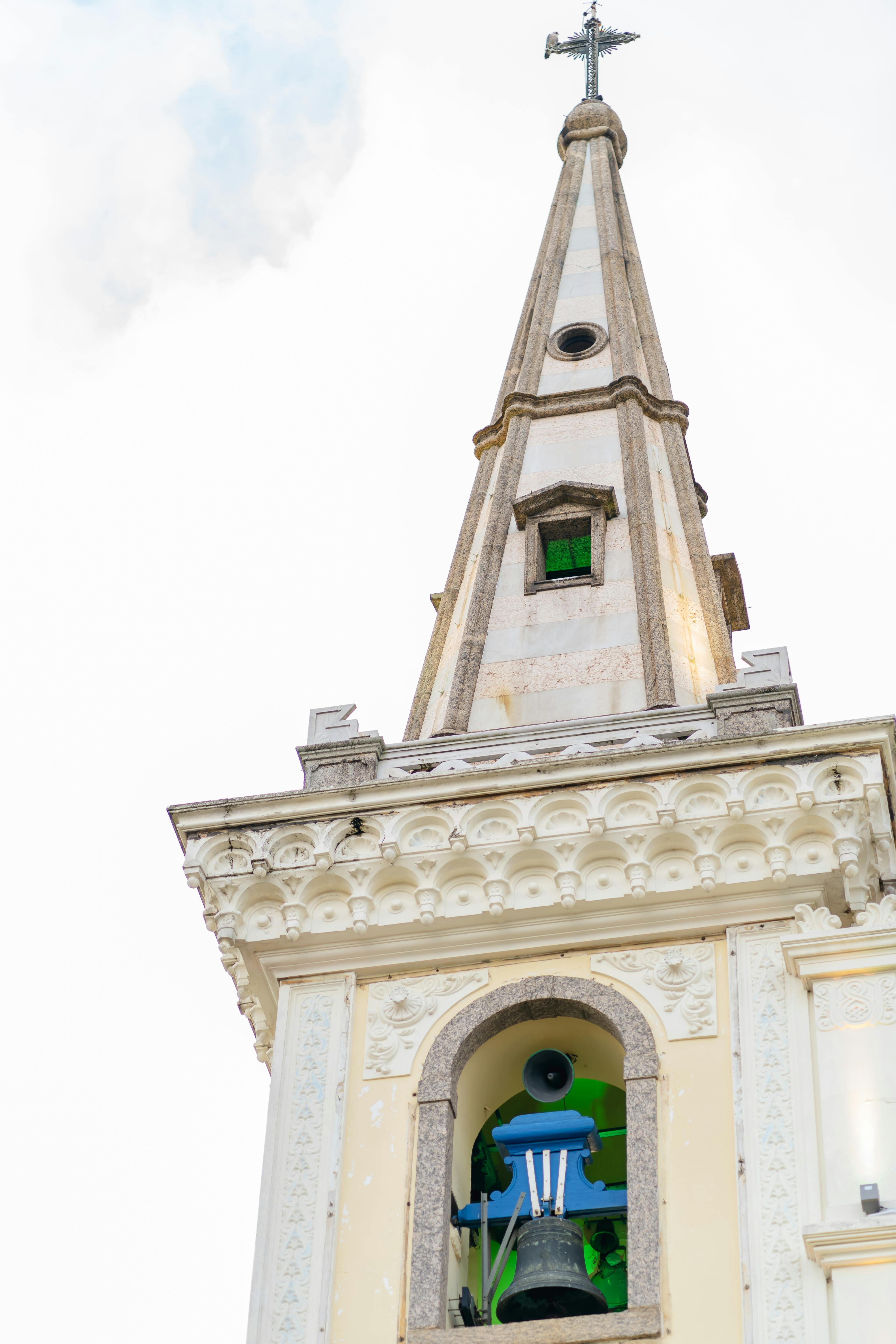 Church Tower Be; · Free Stock Photo
