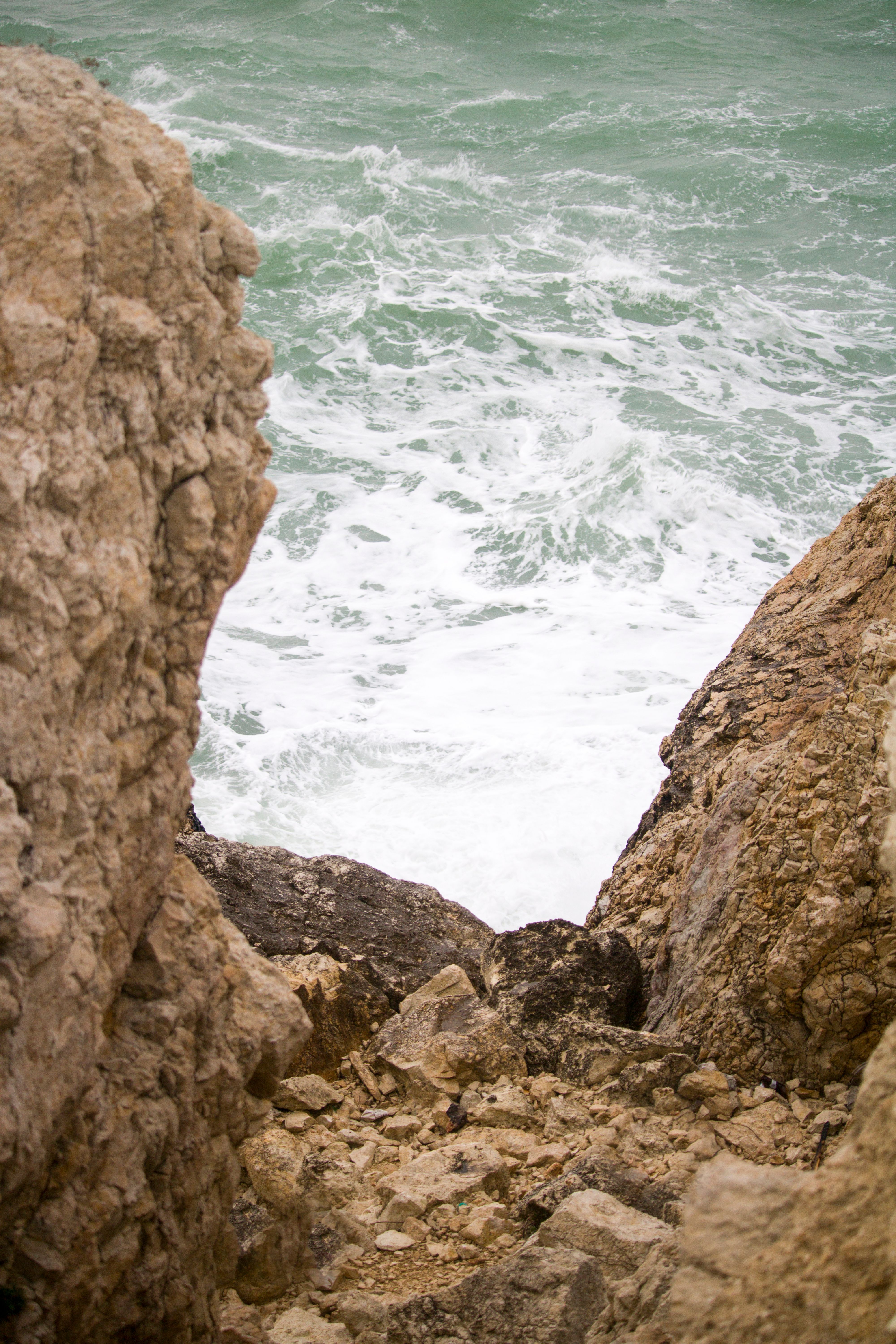 Photo of the Sea Between the Cliffs · Free Stock Photo