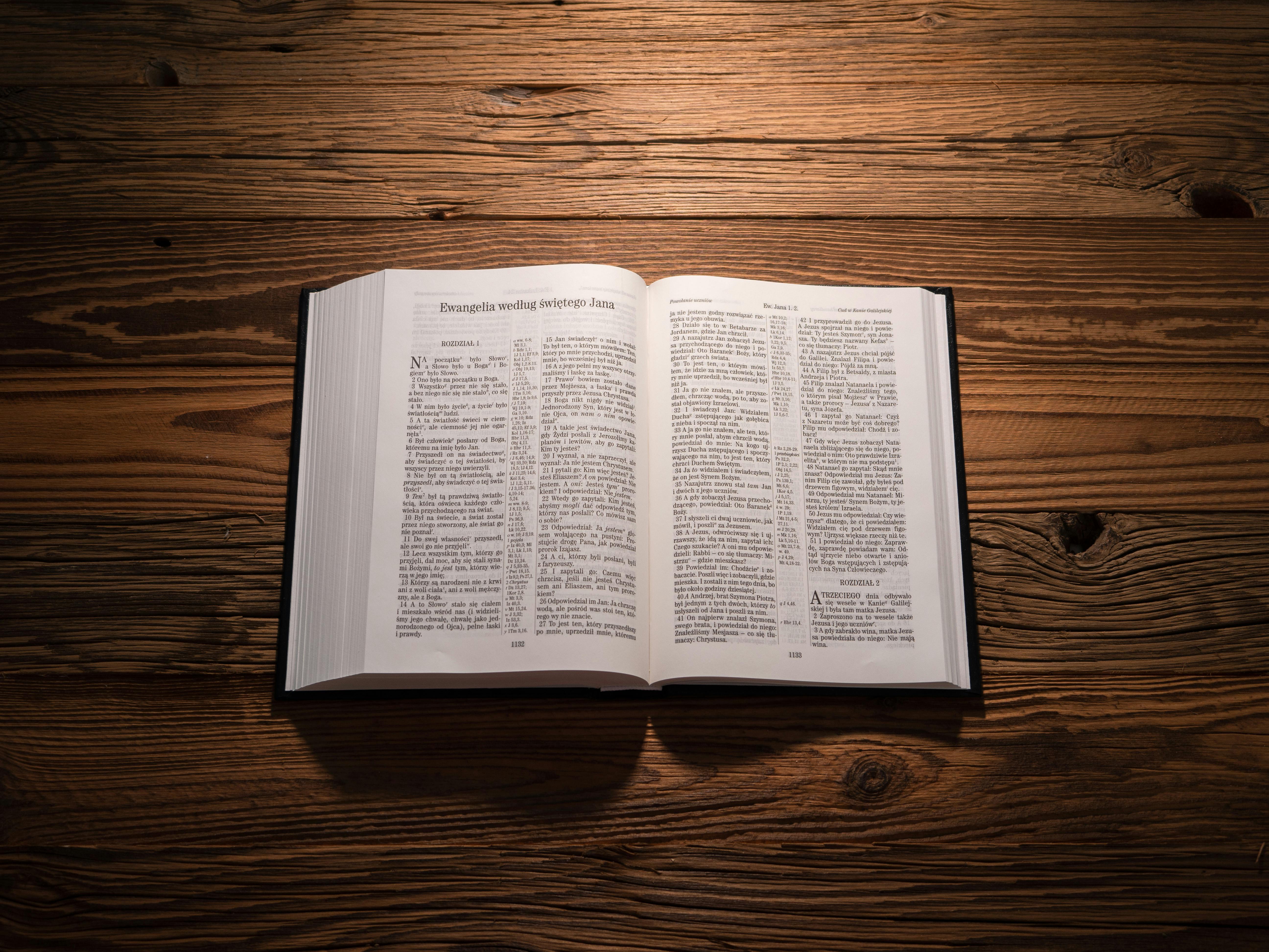 Close-up of A Bible · Free Stock Photo